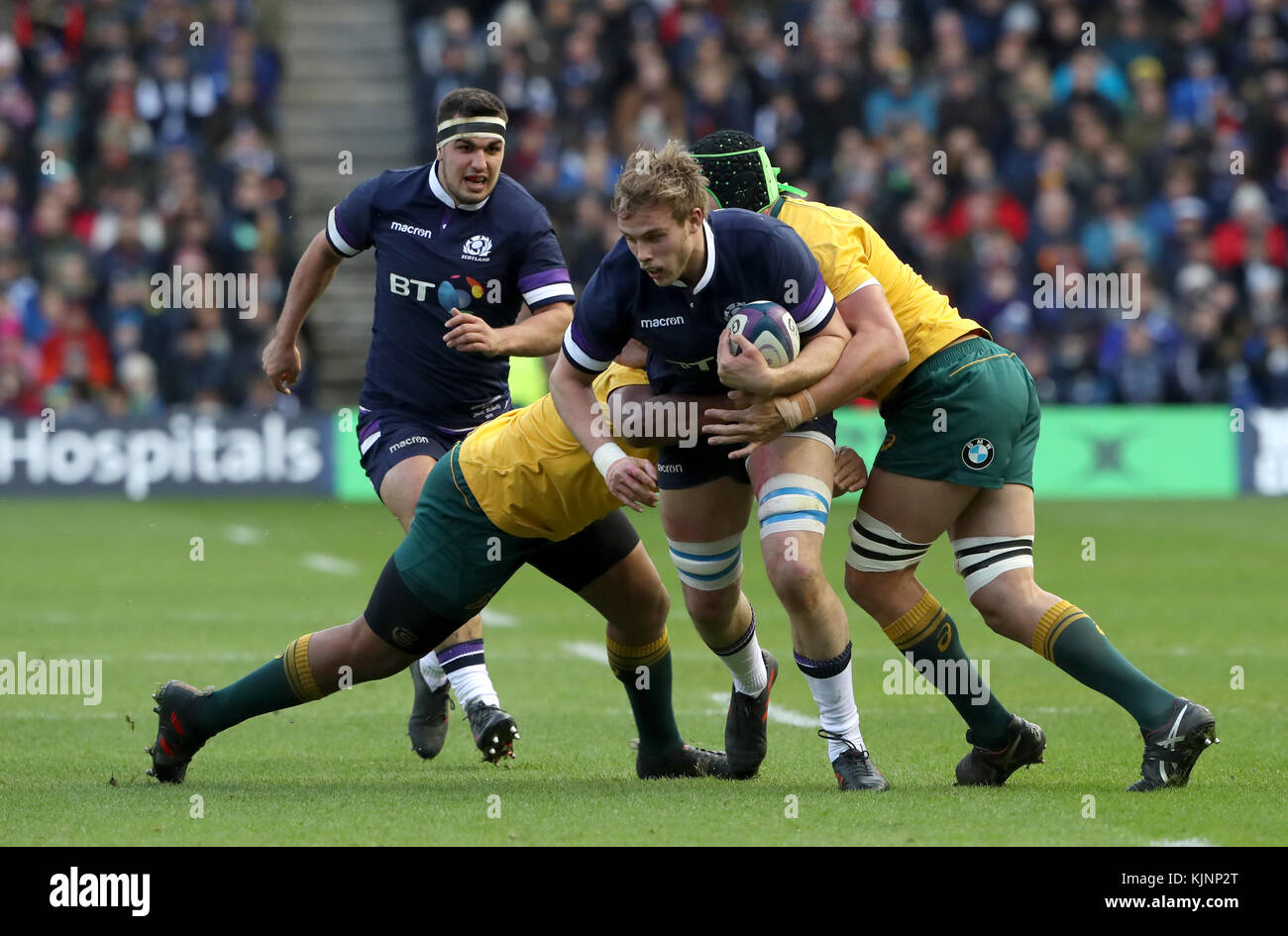 Jonny gray scotland international hi-res stock photography and images ...