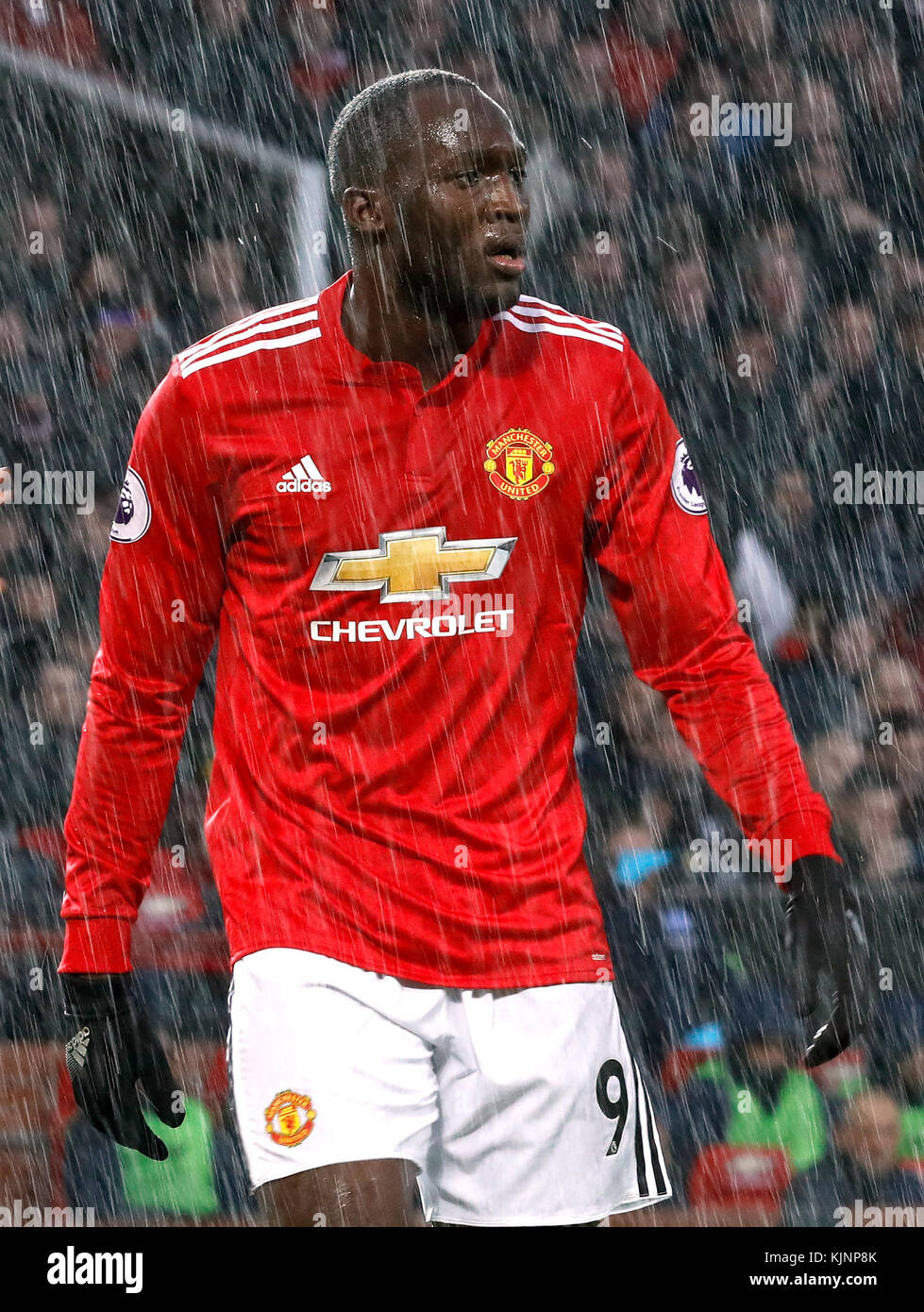 Manchester United's Romelu Lukaku during the Premier League match at ...