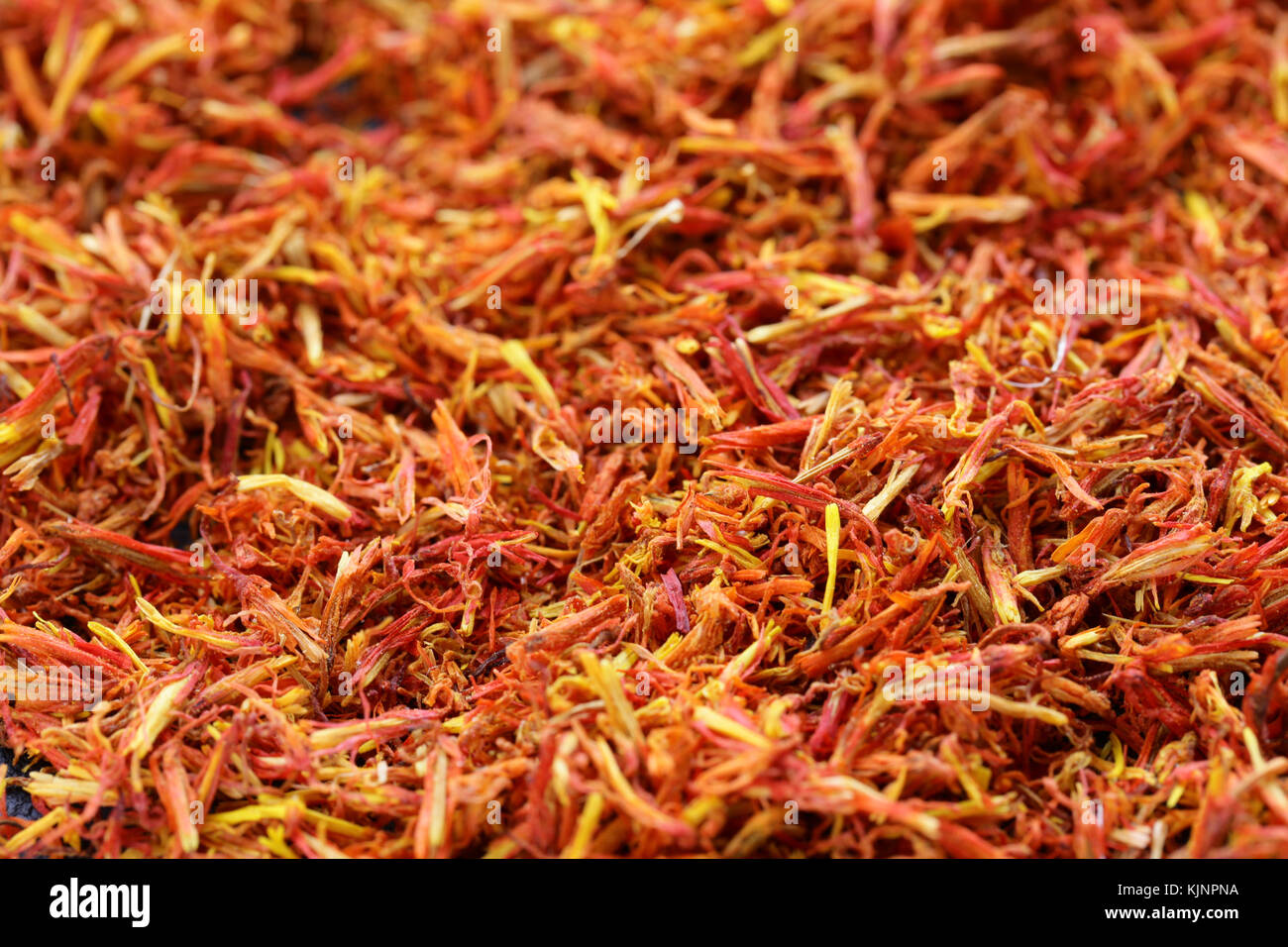 Traditional aromatic spice saffron in a mortar Stock Photo - Alamy