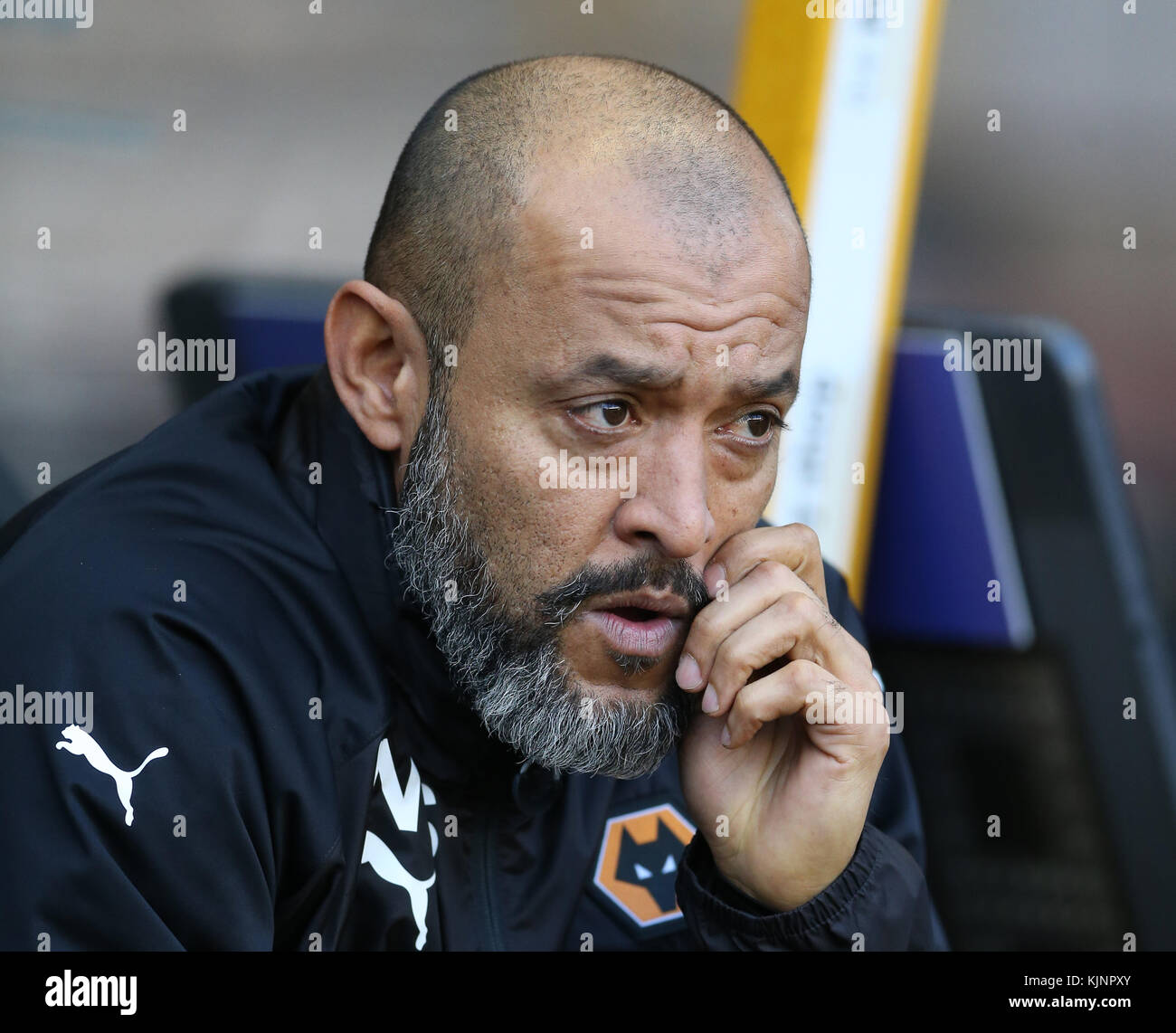 Wolverhampton Wanderers manager Nuno Espirito Santo during the Sky Bet ...