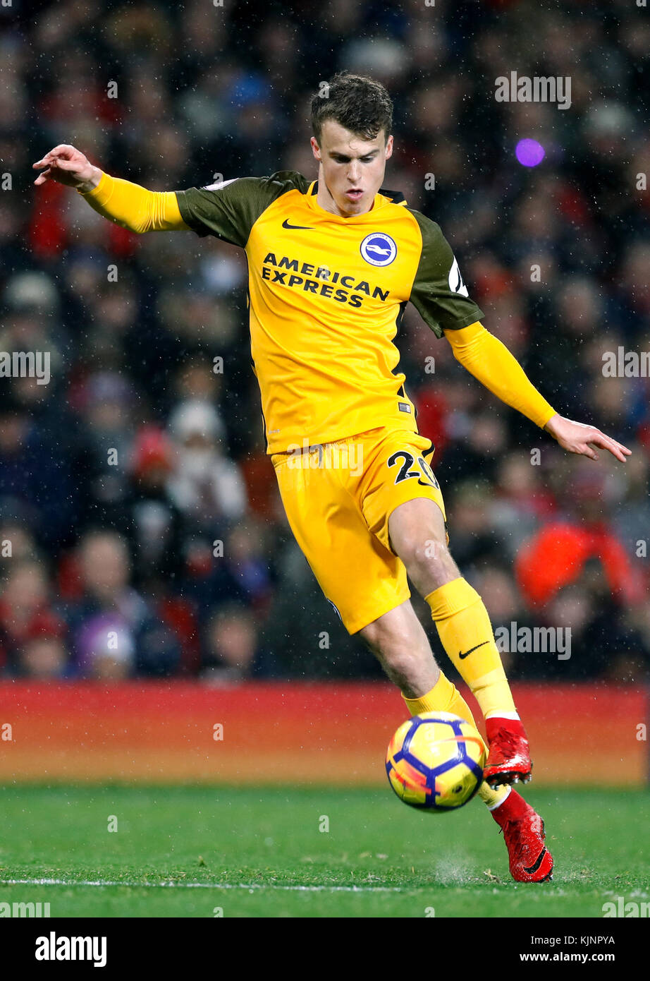 Brighton & Hove Albion's Solly March during the Premier League match at ...
