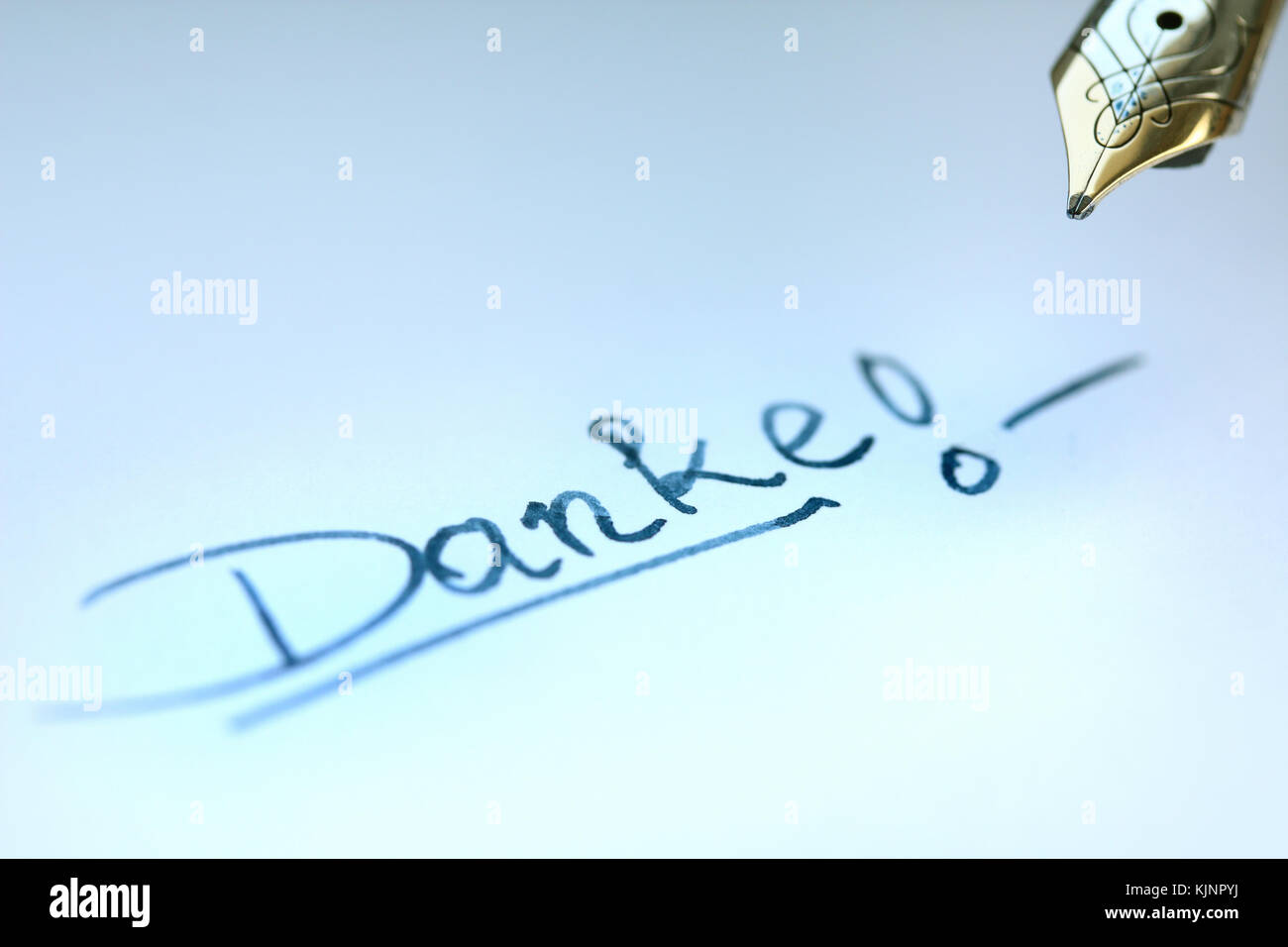 Dankebrief hi-res stock photography and images - Alamy