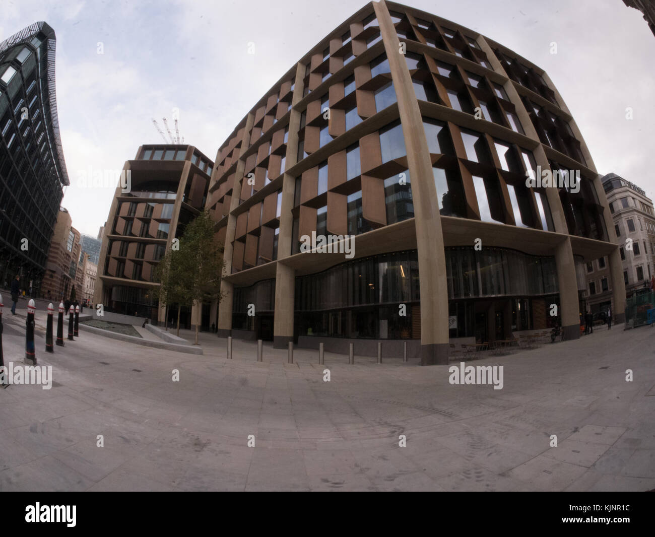 new Bloomberg London building headquarters London, built in 2017 Stock ...