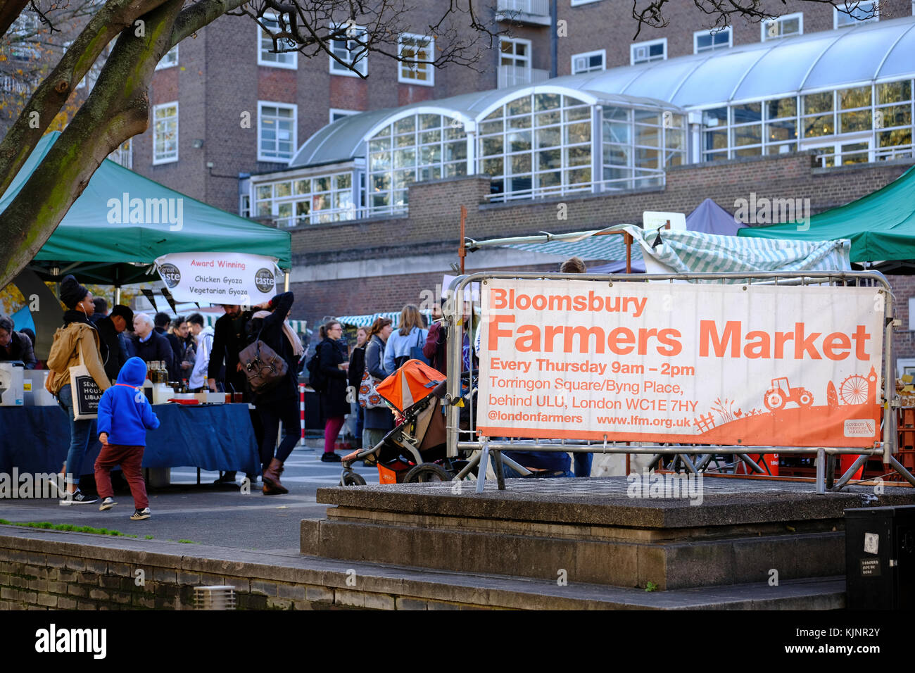Bloomsbury Farmers Market, London, United Kingdom Stock Photo - Alamy