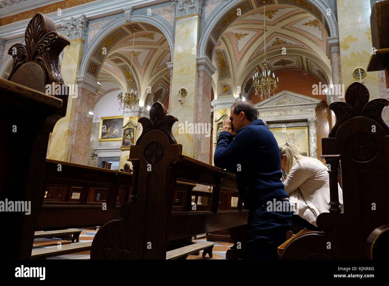 Saint francis praying hi-res stock photography and images - Alamy