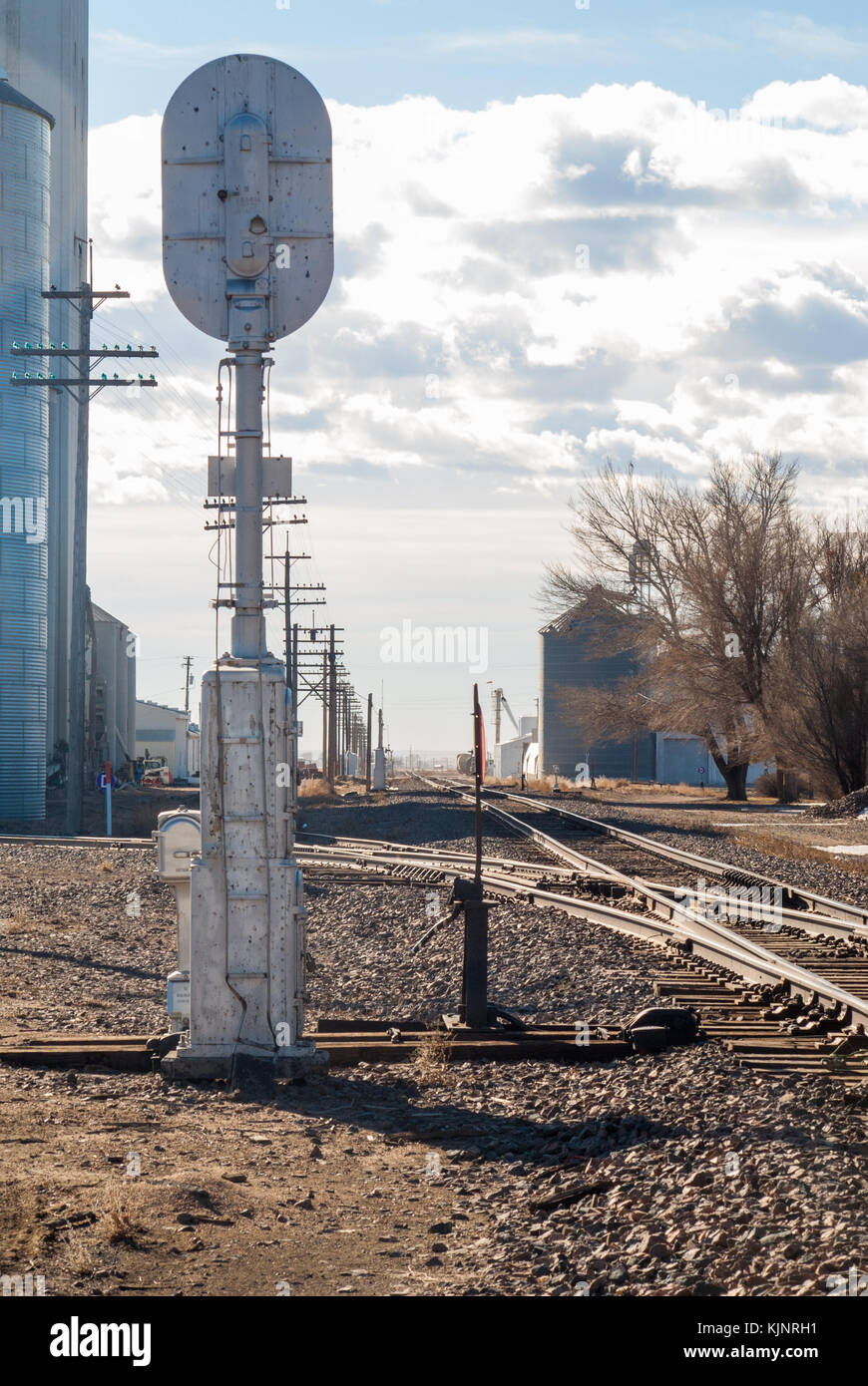 Running a signal hi-res stock photography and images - Alamy