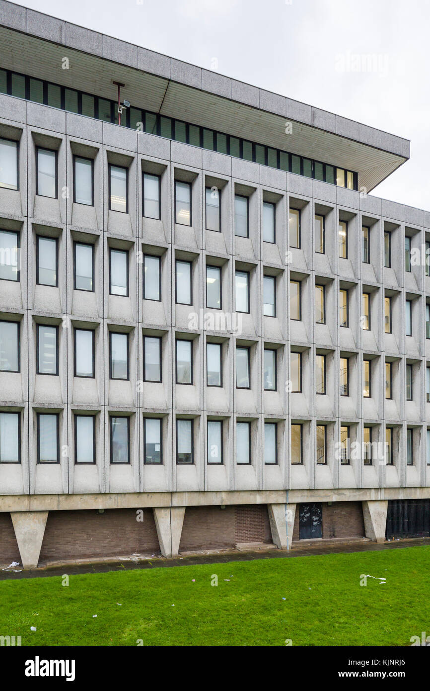 The administrative offices of Salford Civic Centre at Swinton ...