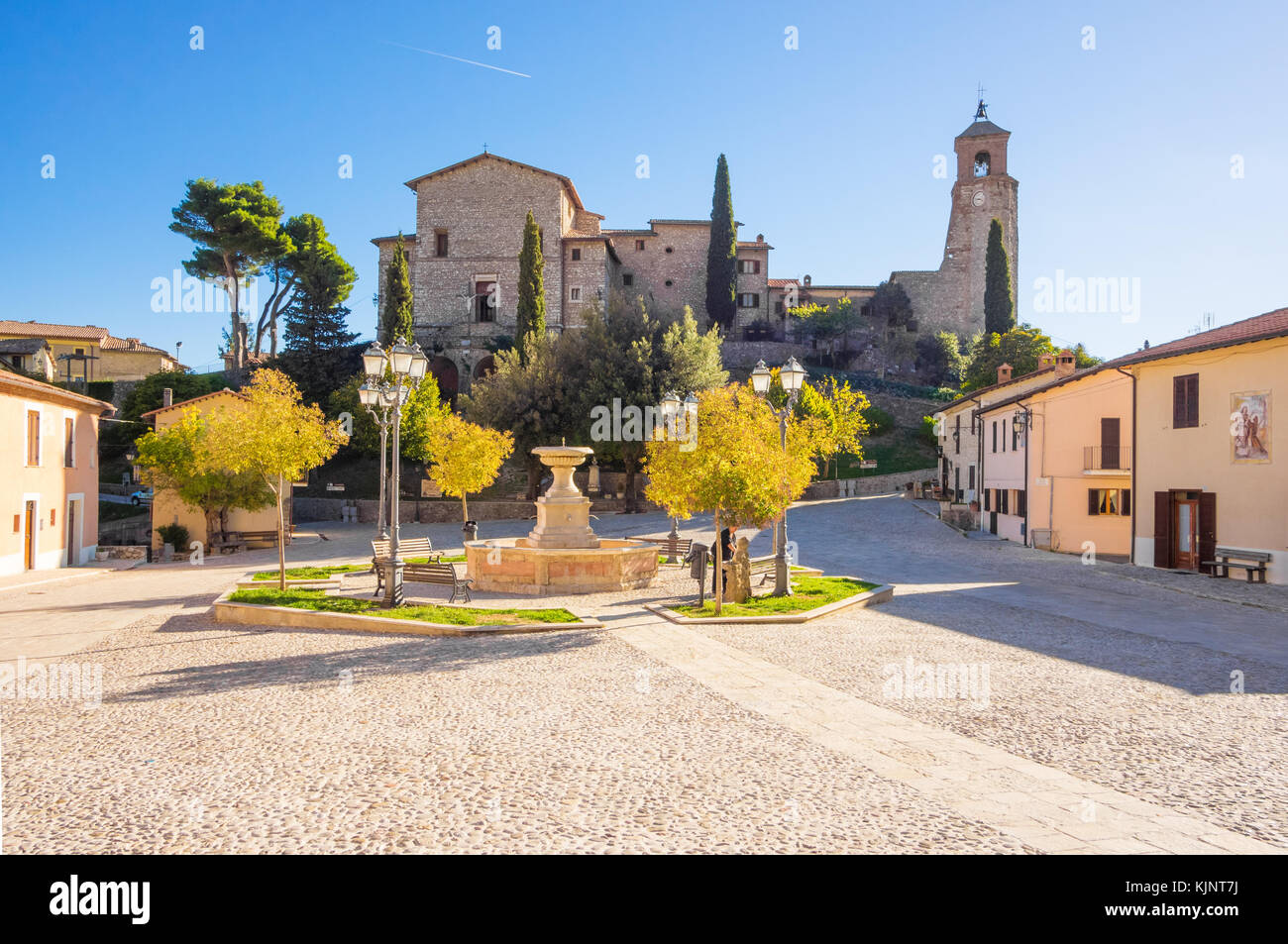 Greccio (Rieti, Italy) - A medieval town in Lazio region, famous for ...