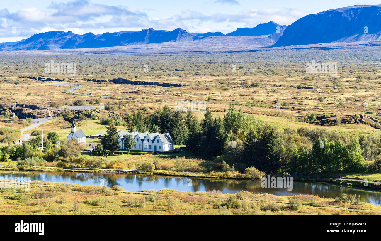 Icelandic rift valley hi-res stock photography and images - Alamy
