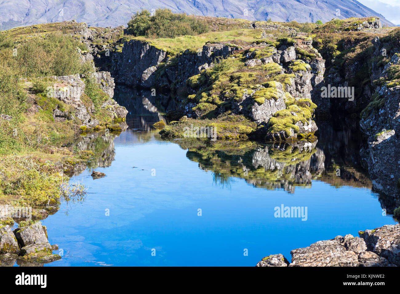 Thingvellir national park silfra rift hi-res stock photography and ...