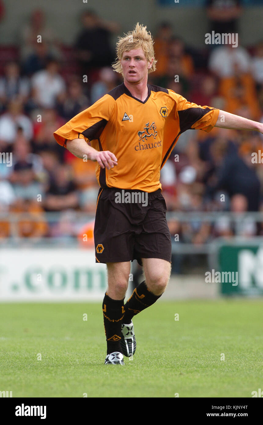 Footballer Gary Mulligan 2004 Stock Photo - Alamy
