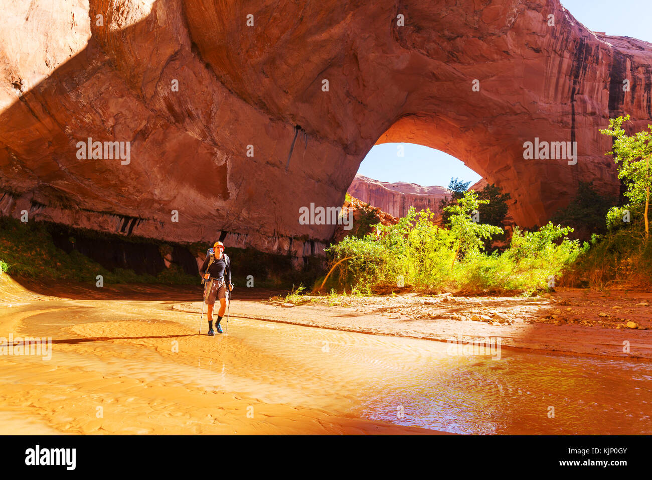 Jacob Hamblin Arch in Coyote Gulch, Grand Staircase-Escalante National ...