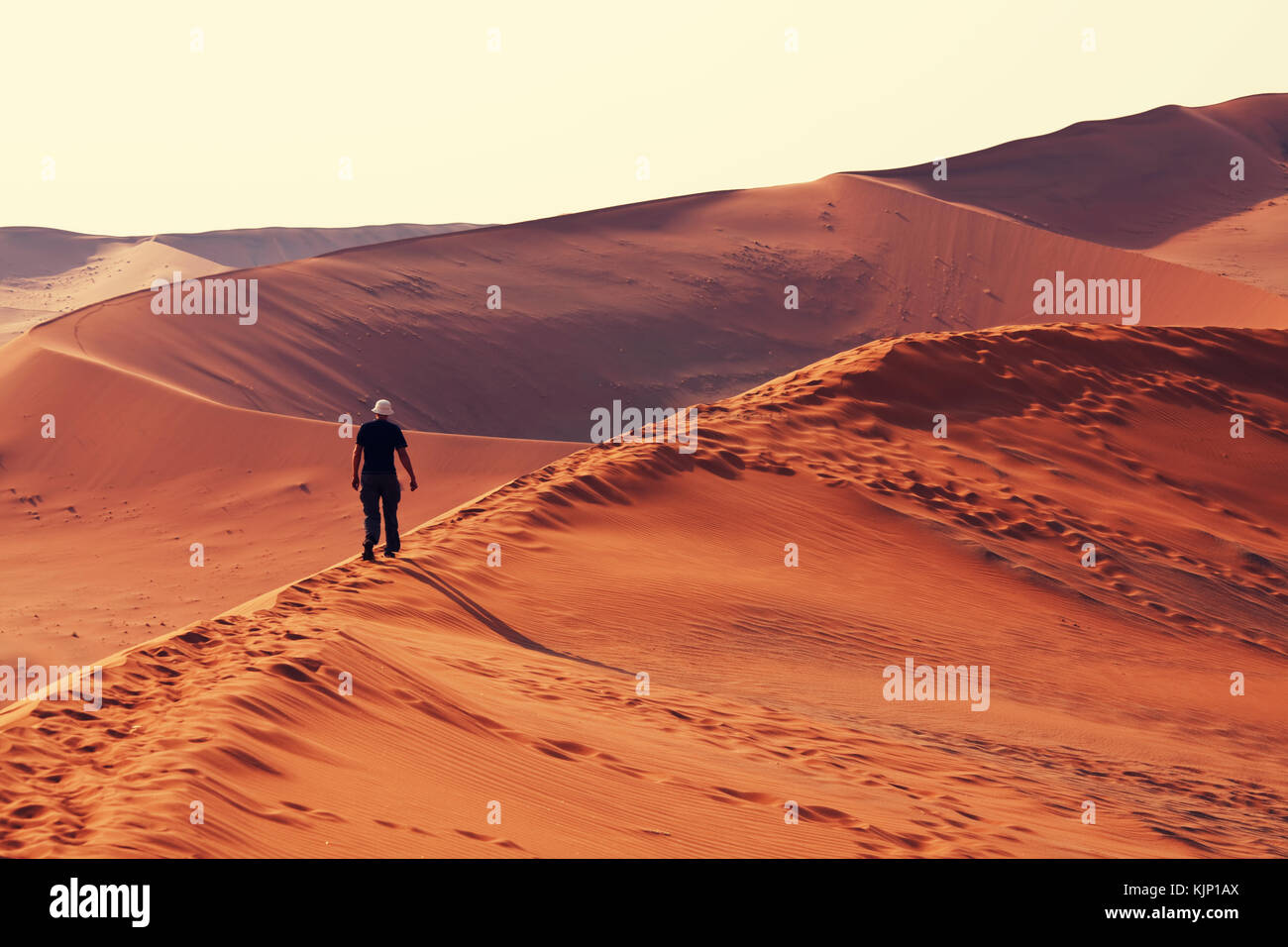 Sand dunes in Namib desert Stock Photo - Alamy