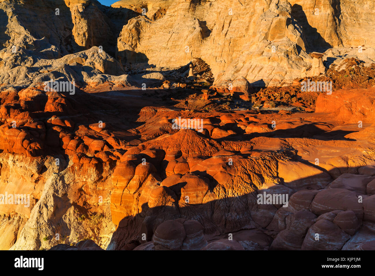 Sandstone formations in Nevada Stock Photo - Alamy
