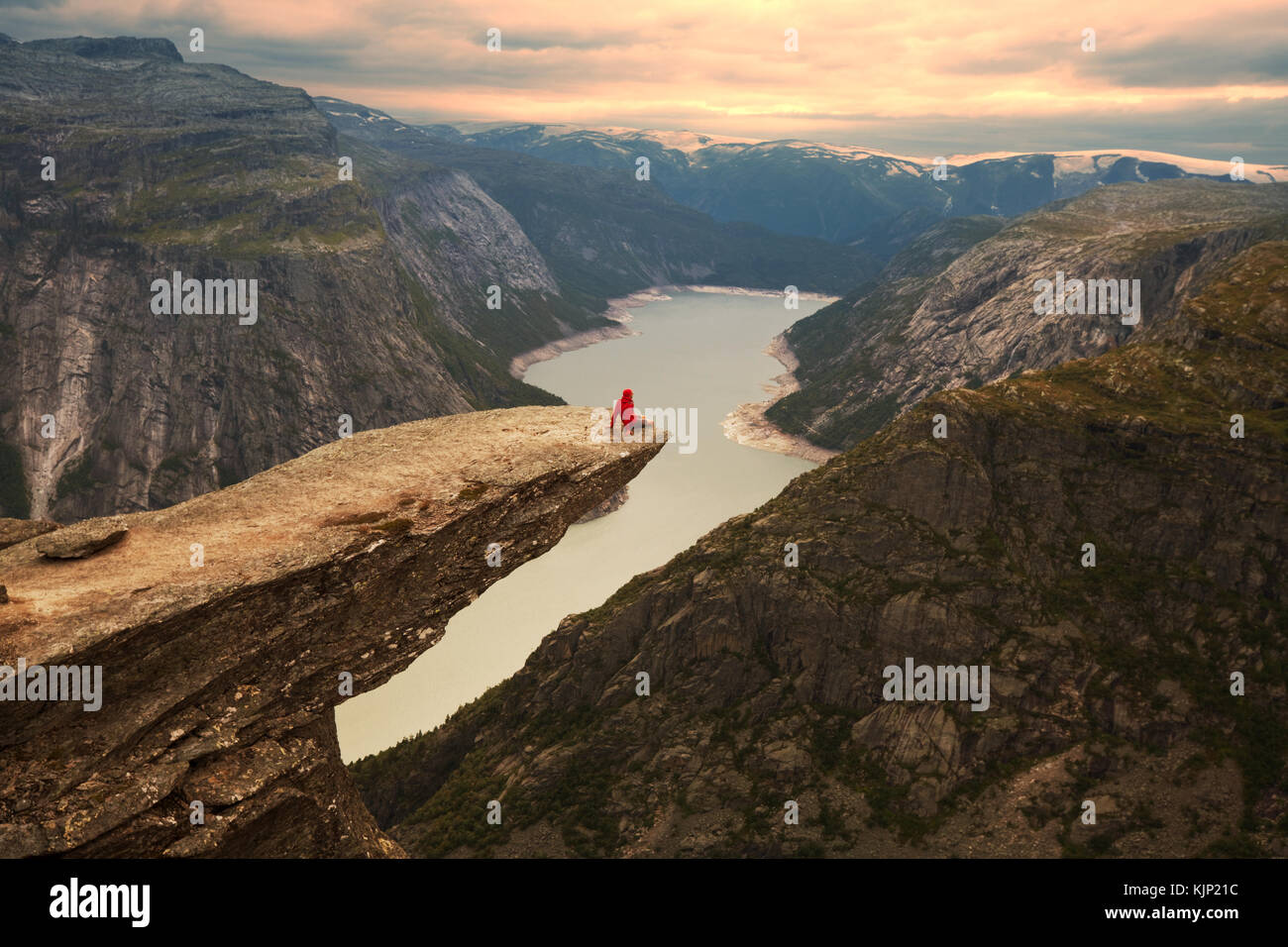 Trolltunga in Norway Stock Photo - Alamy