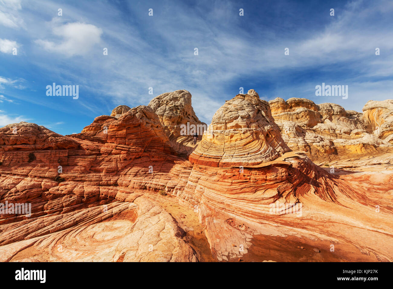 Vermilion Cliffs National Monument Landscapes at sunrise Stock Photo ...