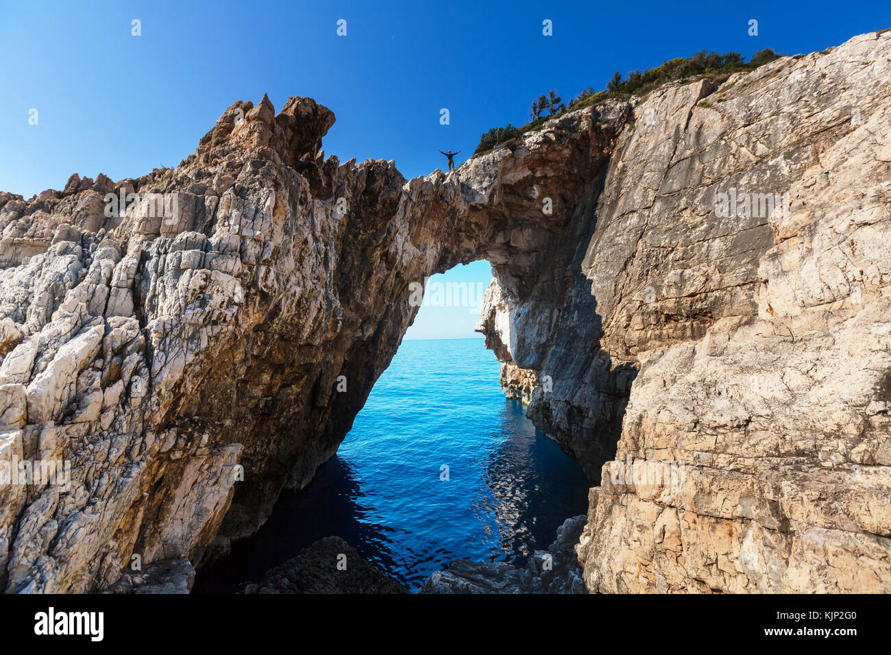 Beautiful sea landscapes on Zakynthos Island in Greece Stock Photo - Alamy