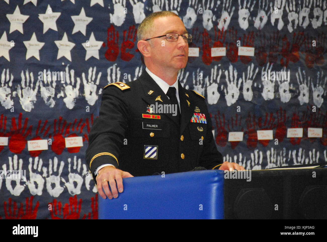 Lt. Col. Benjamin Palmer, a native of Kingsport, Tenn. and the command surgeon for the 20th ...