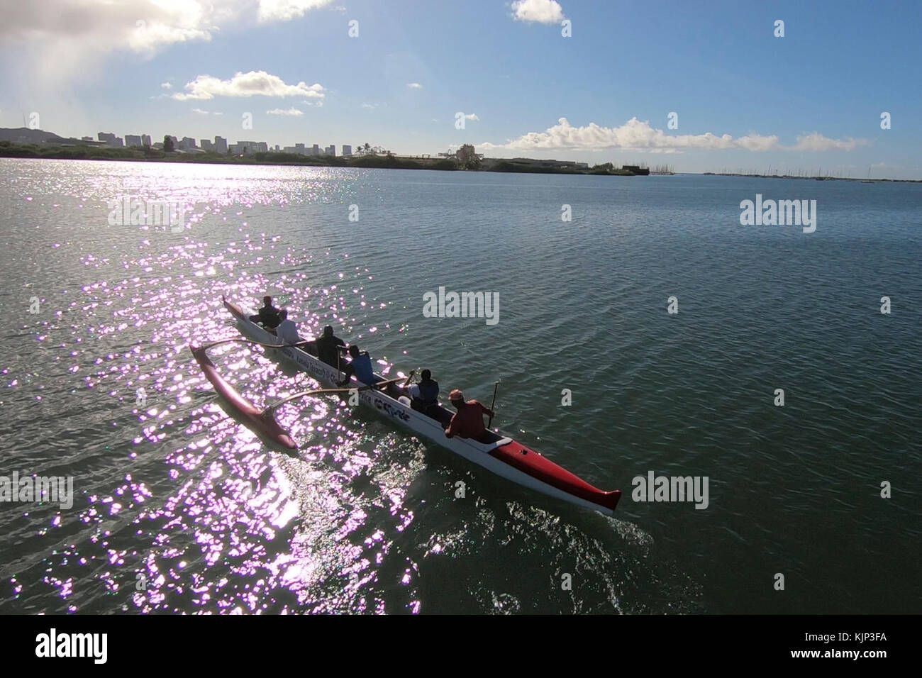 U.S. Army Soldiers compete in the canoeing event for the Pacific ...