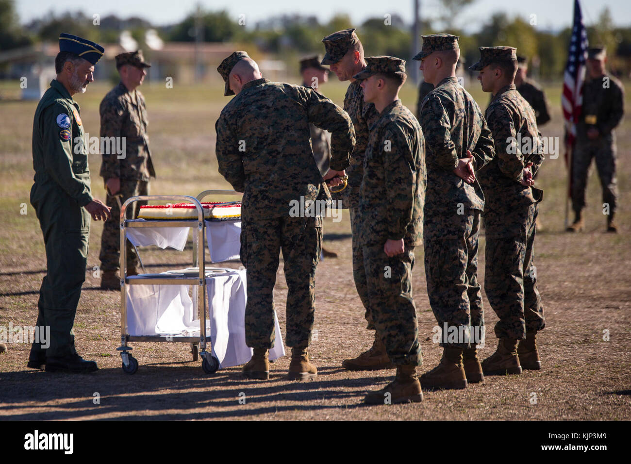 Morón Air Base Commander, Spanish Air Force Col. Carlos Perez Martinez ...