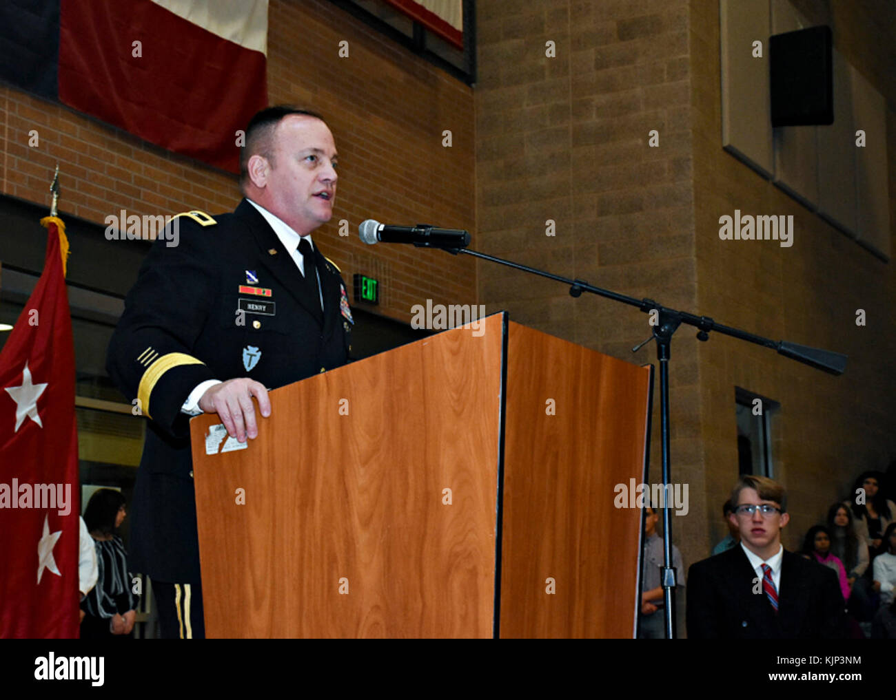 Maj. Gen. S. Lee Henry, commanding general of the Texas Army National ...