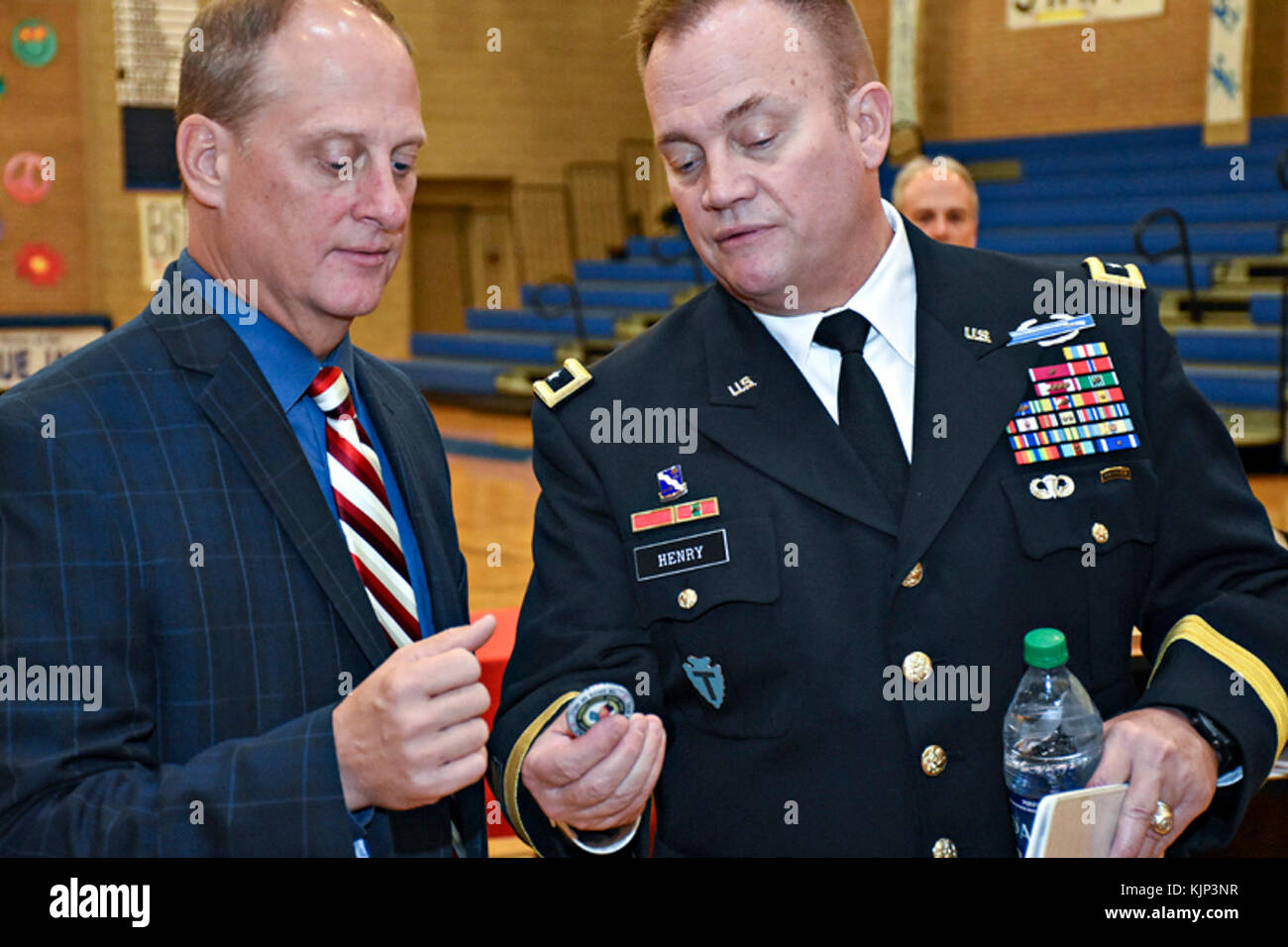 Maj. Gen. S. Lee Henry, commanding general of the Texas Army National ...