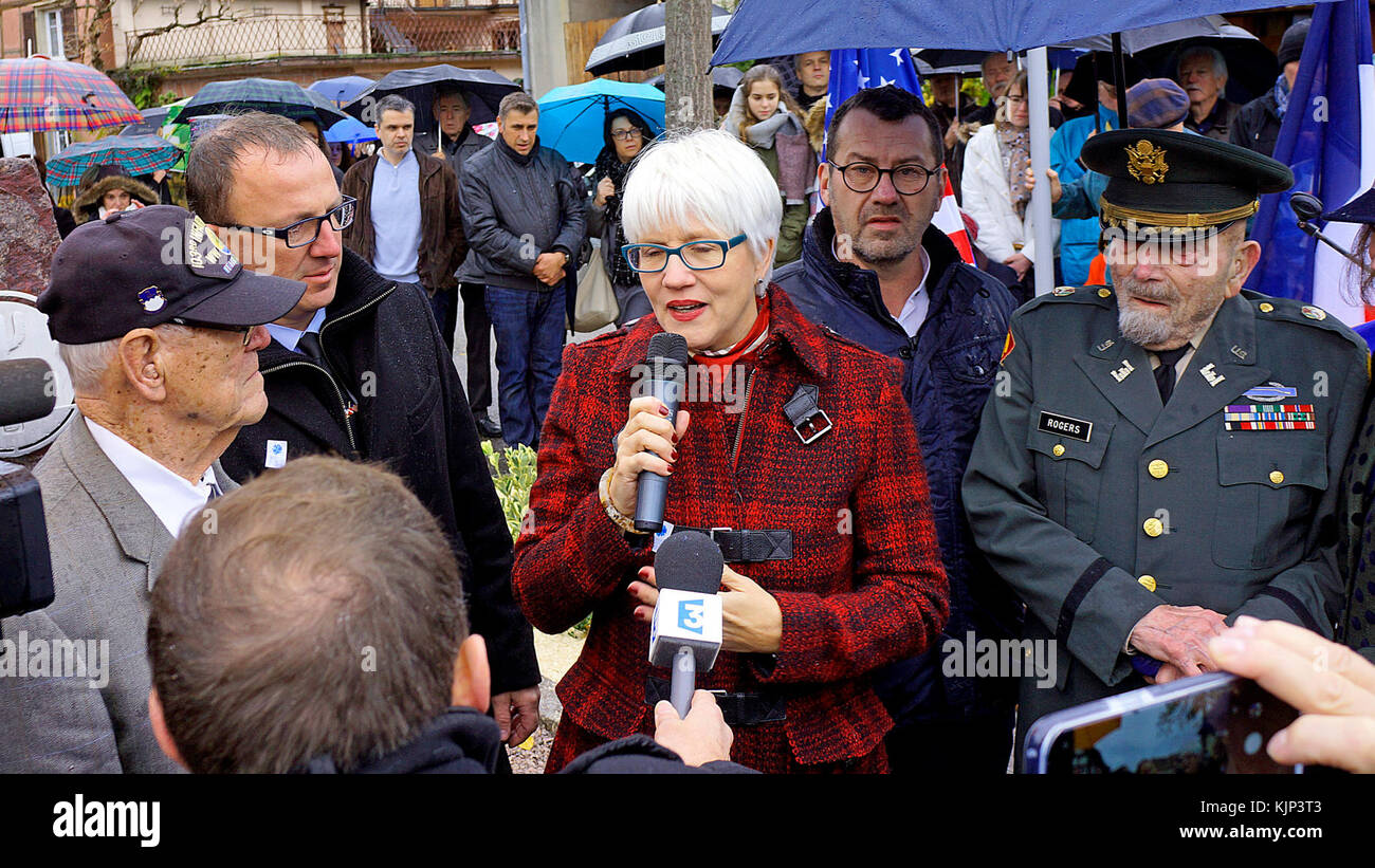 Helen Patton, granddaughter of Gen. George Patton translates heartfelt ...
