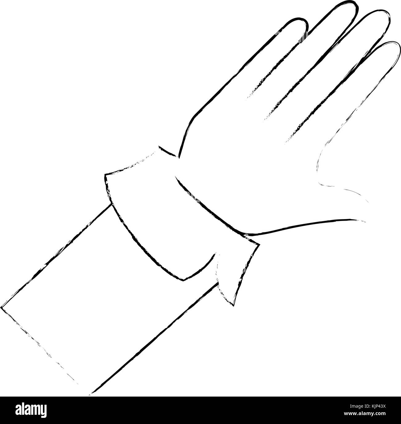 hand giving the five Stock Vector Image & Art - Alamy