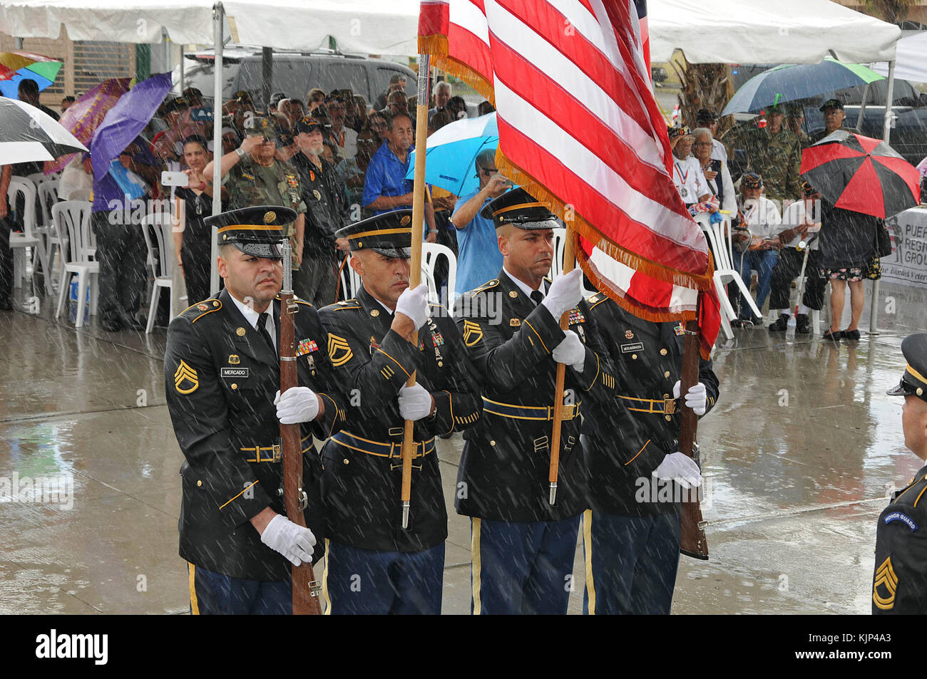 The Puerto Rico National Guard celebrated Veterans Day in the ...