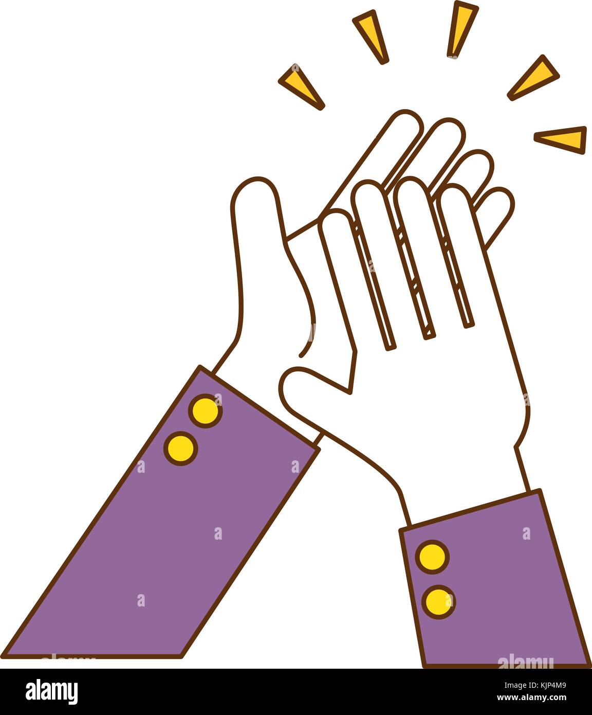 Icon spank slap Stock Vector Images - Alamy