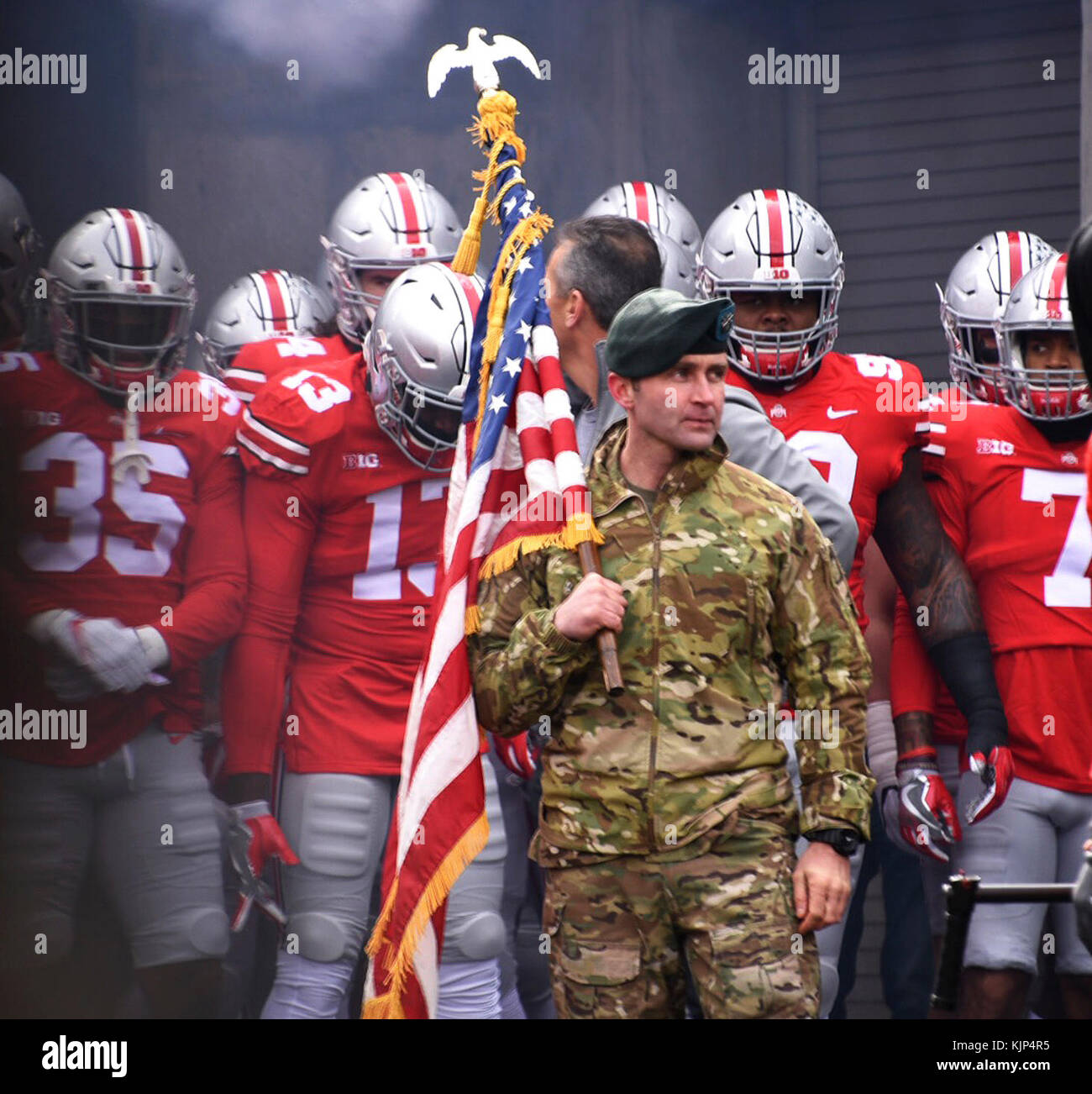 Ohio National Guard Staff Sgt. Christopher Richman of B Company, 2nd ...