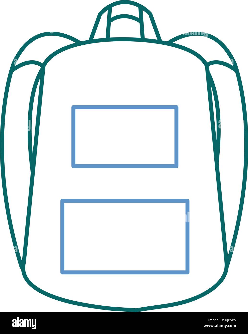 school bag isolated icon vector illustration design Stock Vector Image ...