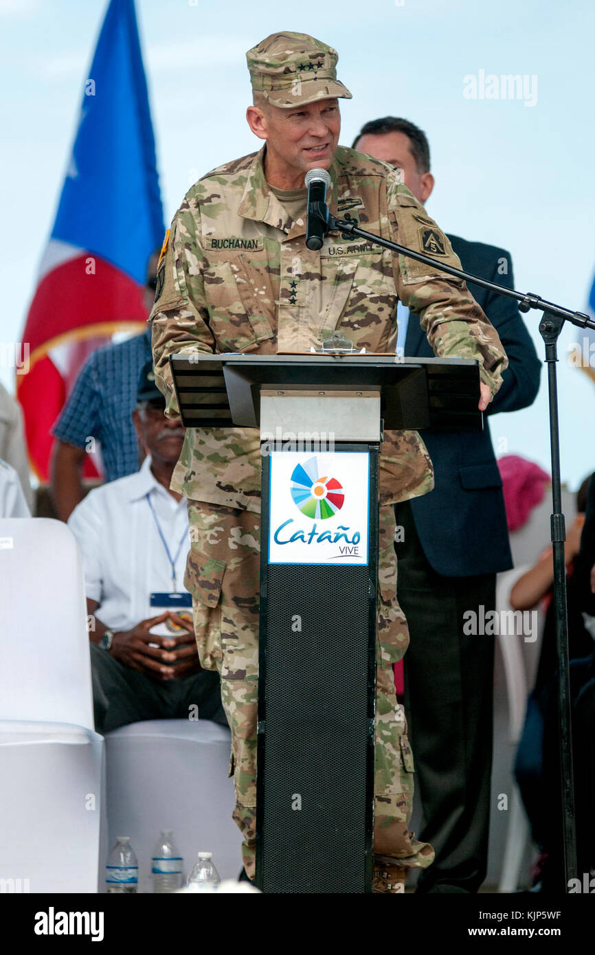 Lt. Gen. Jeffrey S. Buchanan, Commander, U.S. Army North, and Brig. Gen ...
