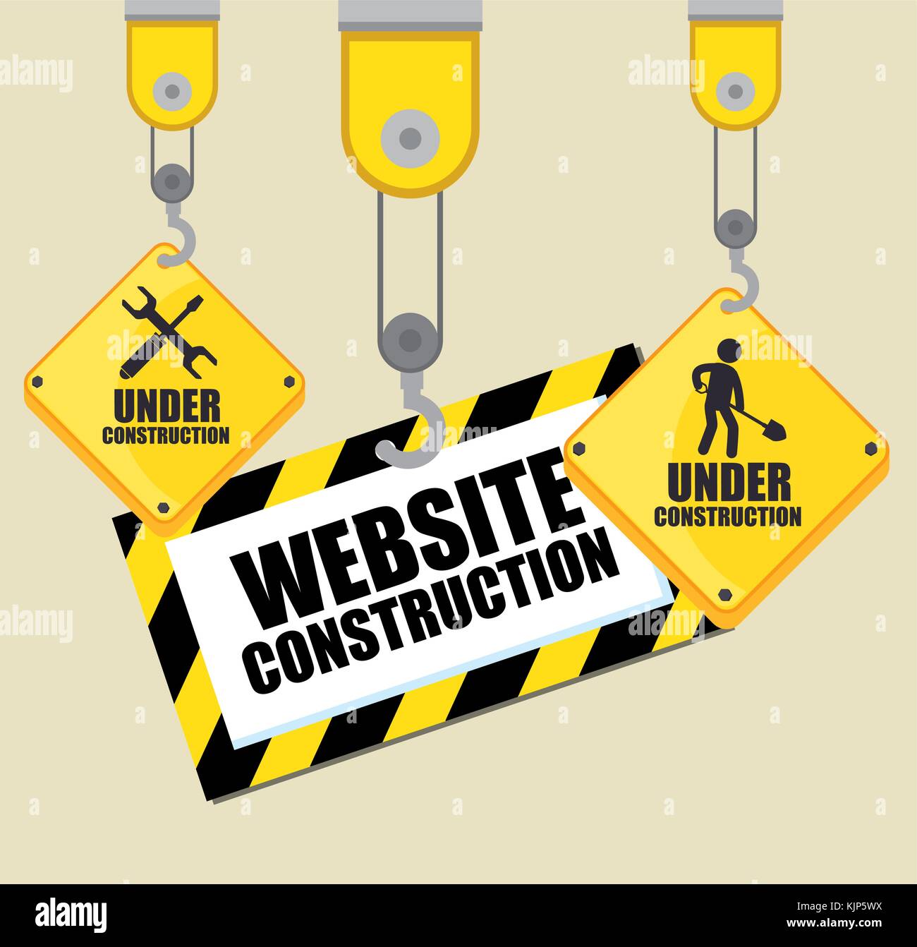 website under construction background vector illustration graphic ...