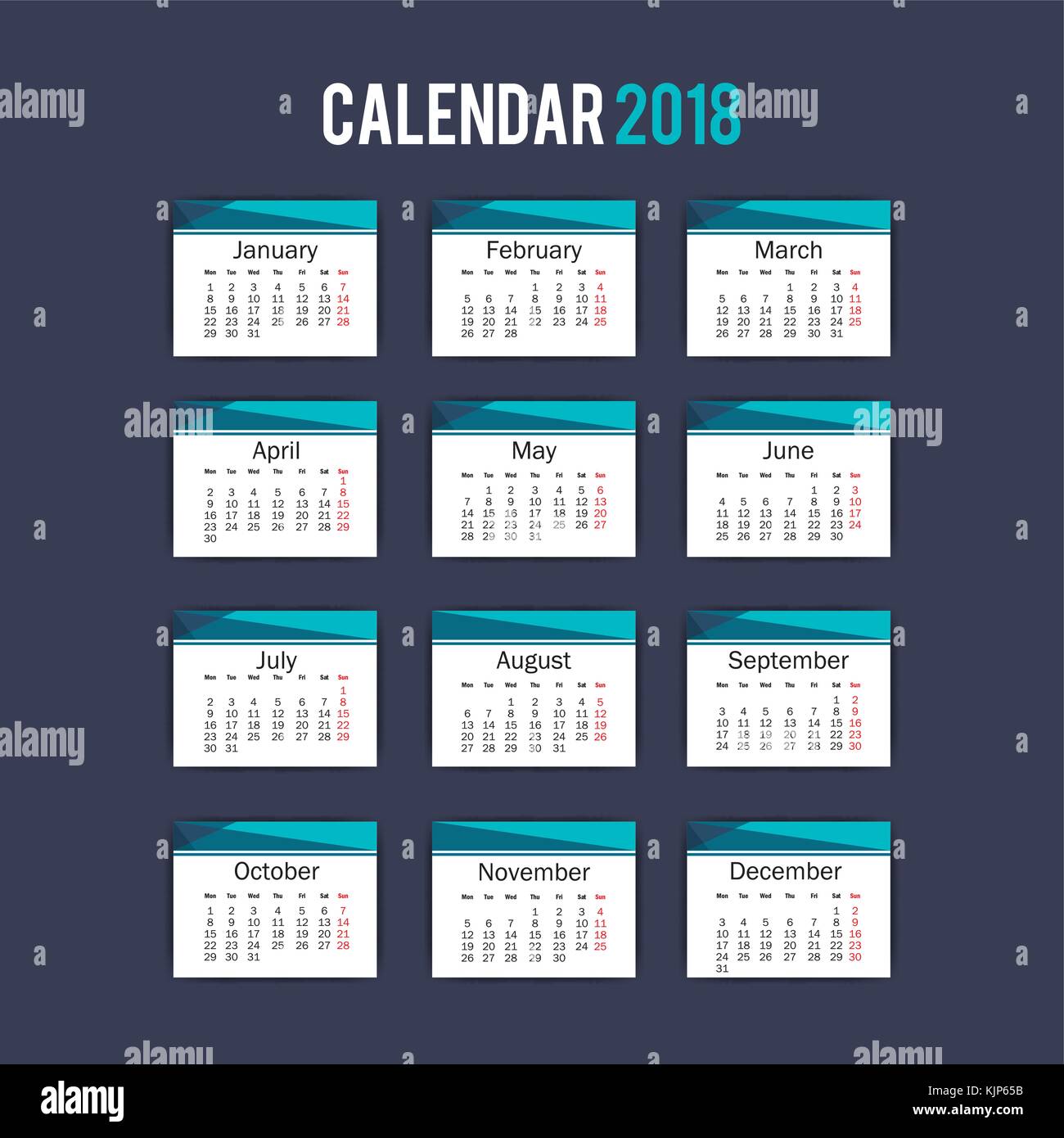 calendar months isolated icon vector illustration design Stock Vector ...
