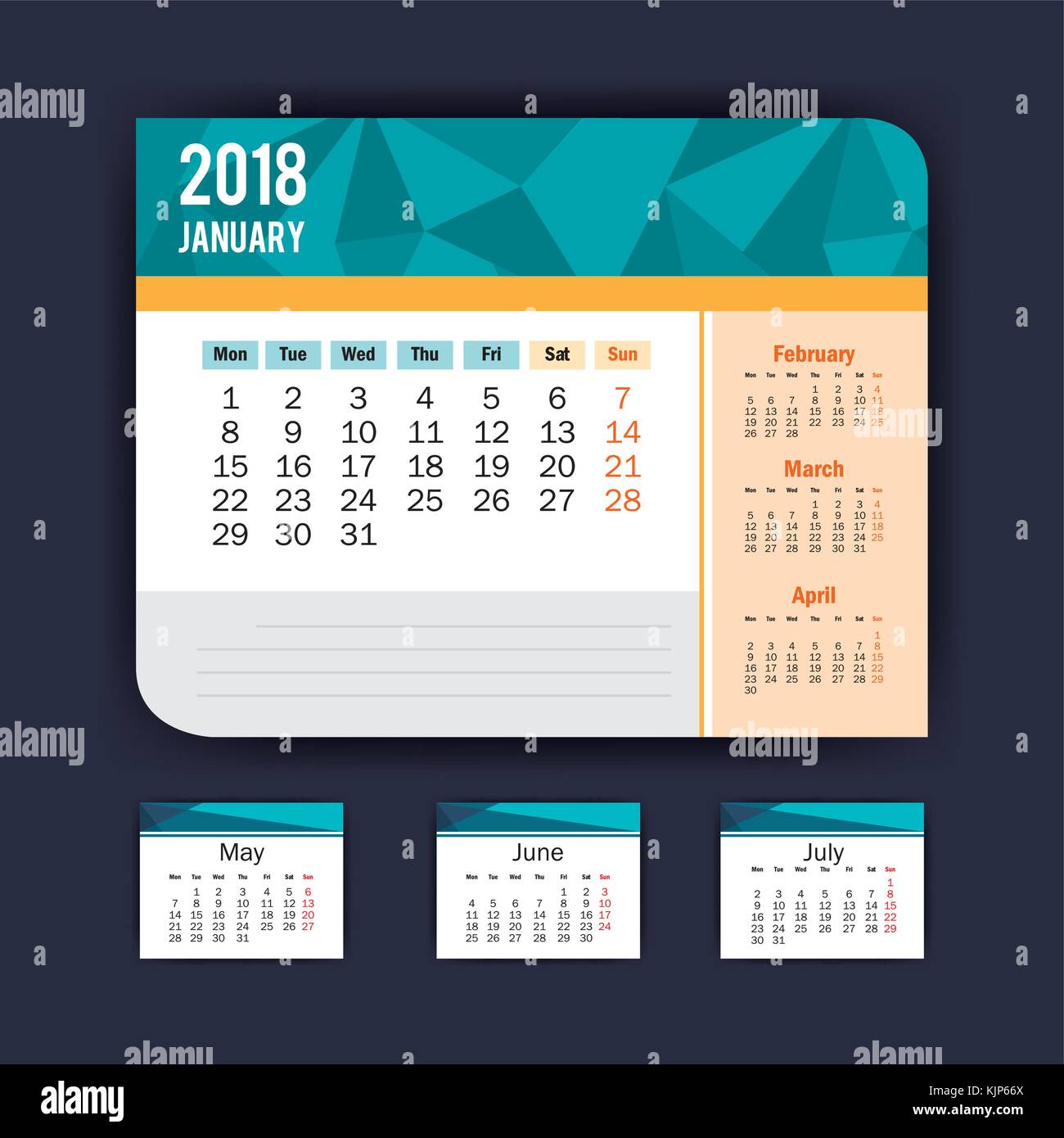 calendar months isolated icon Stock Vector Image & Art - Alamy