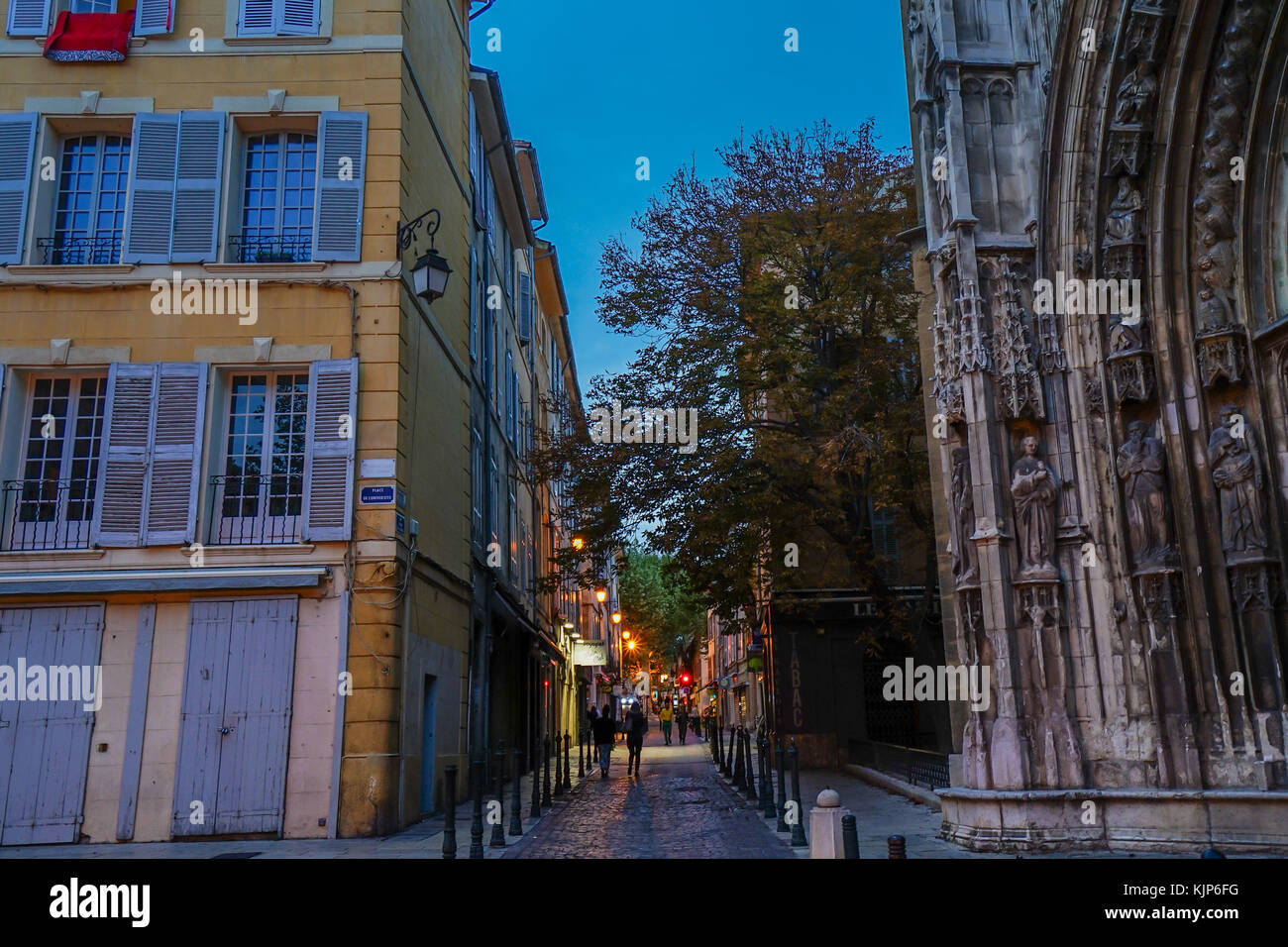 Scenes of Aix-en-Provence, France Stock Photo - Alamy