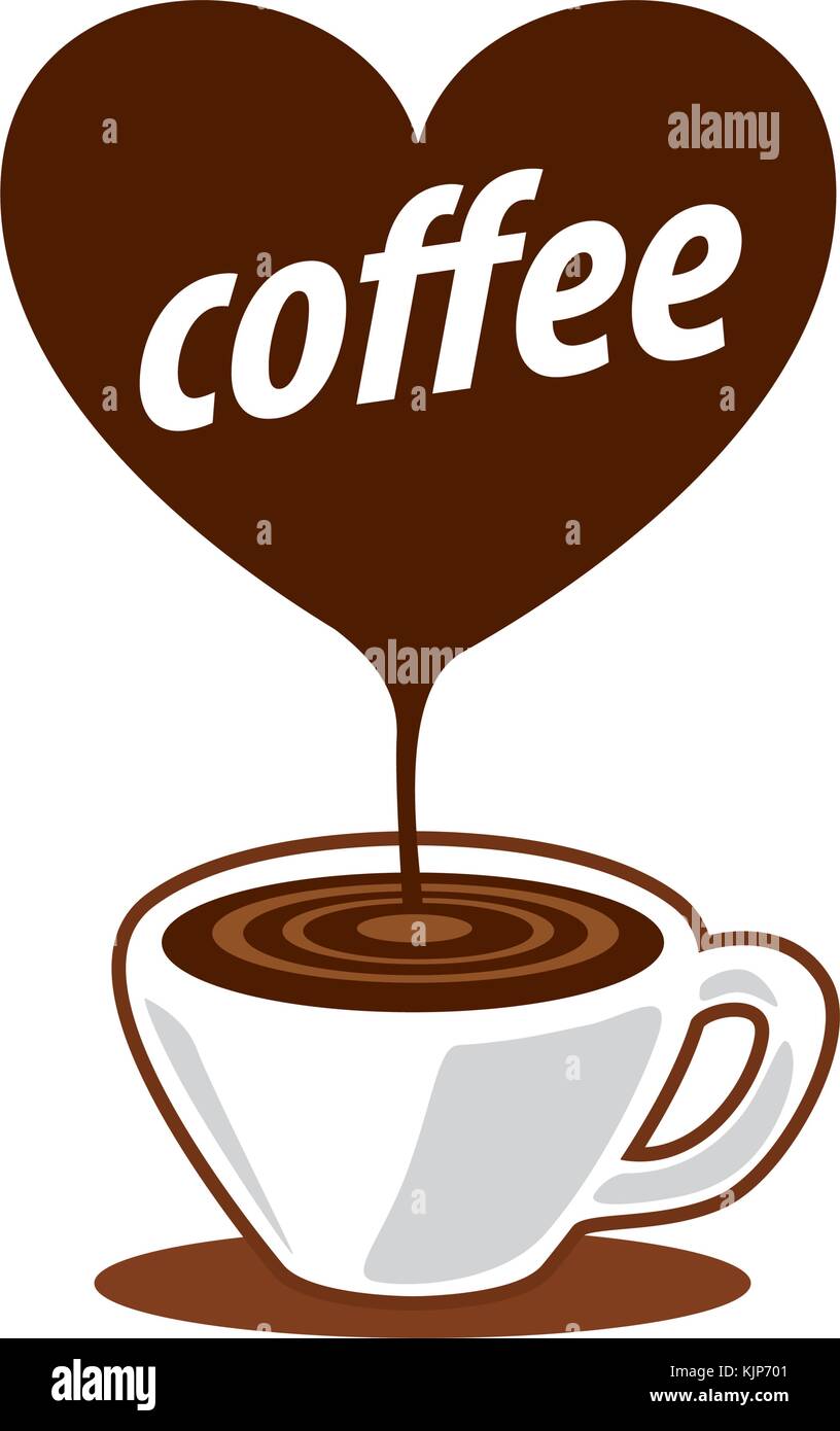 vector logo for coffee Stock Vector Image & Art - Alamy