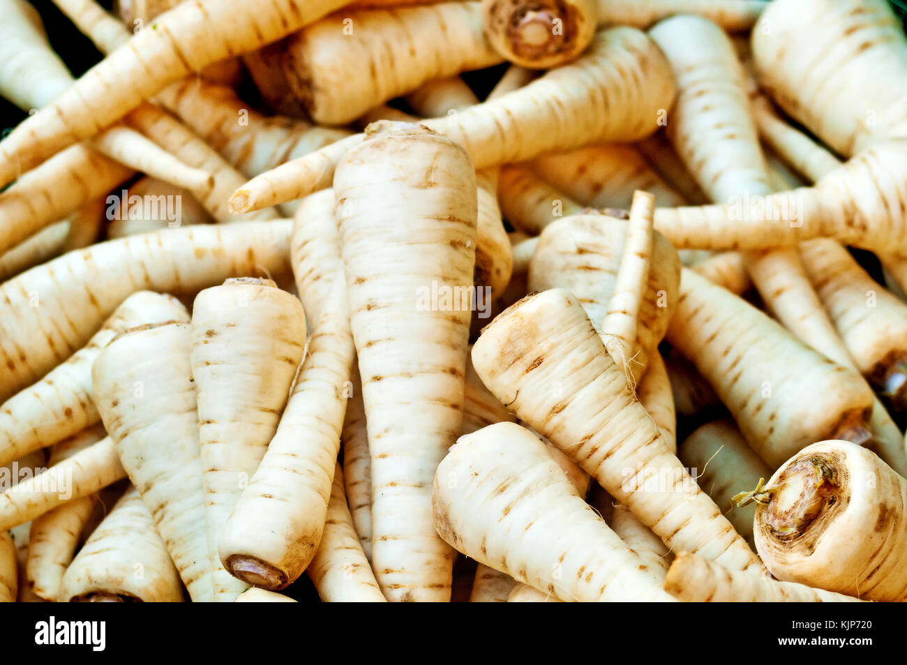 parsley root at a street sale Stock Photo - Alamy