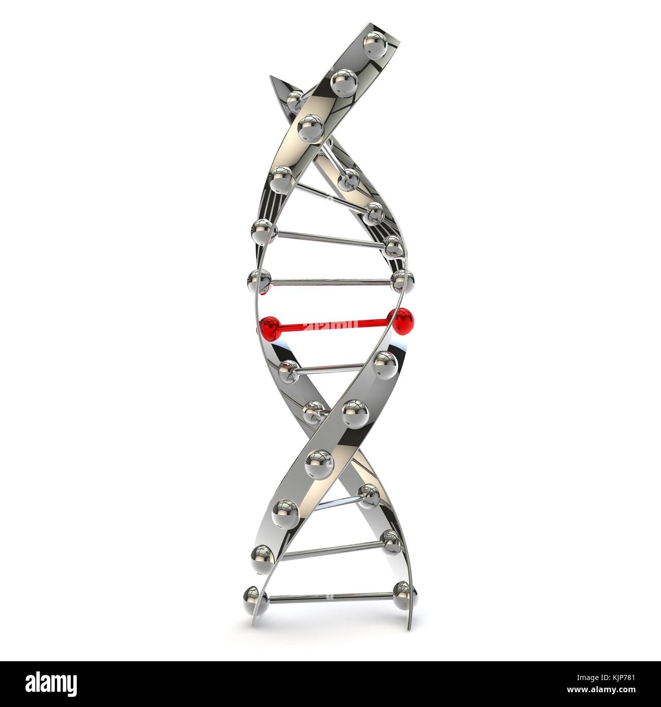 3d digital dna structure helix Cut Out Stock Images & Pictures - Alamy