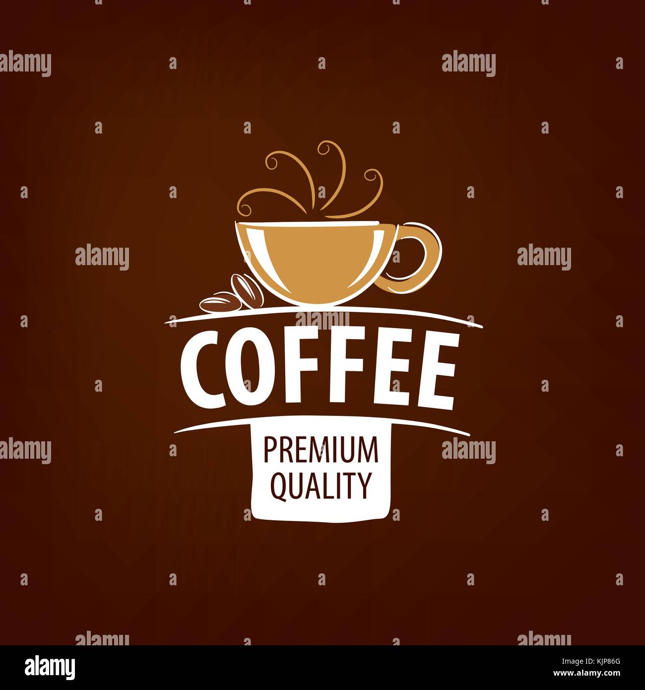 vector logo for coffee Stock Vector Image & Art - Alamy