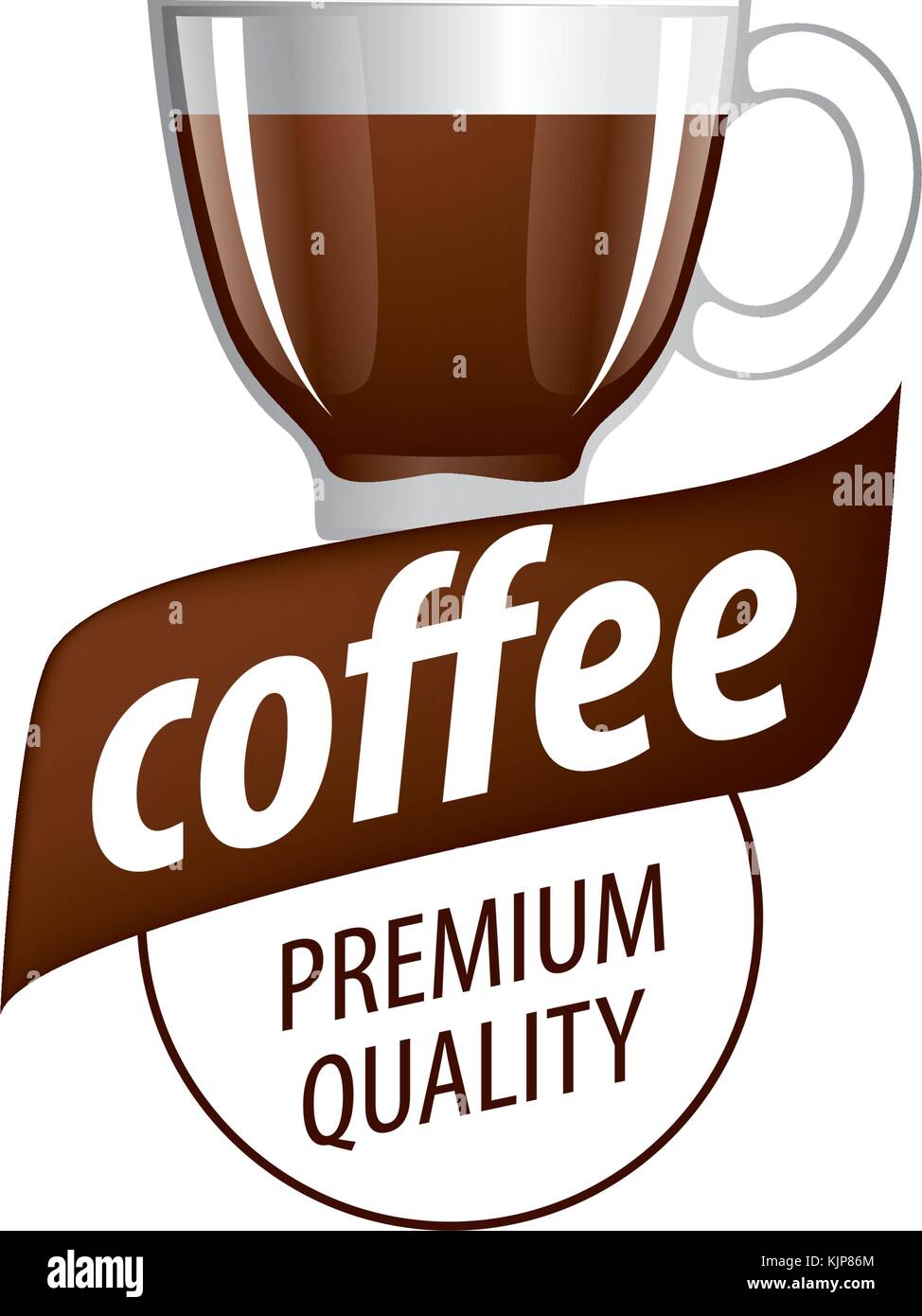 vector logo for coffee Stock Vector Image & Art - Alamy