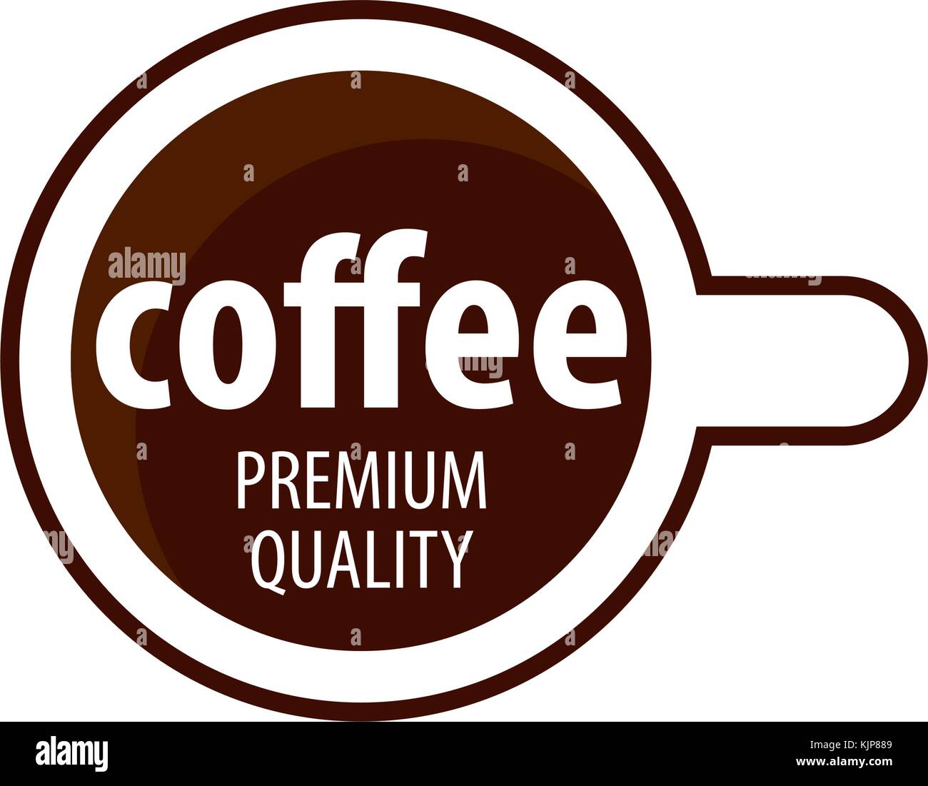 vector logo for coffee Stock Vector Image & Art - Alamy