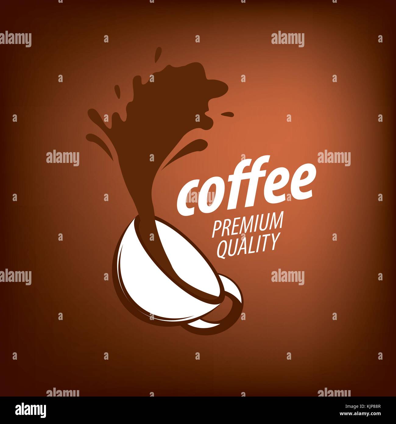 vector logo for coffee Stock Vector Image & Art - Alamy