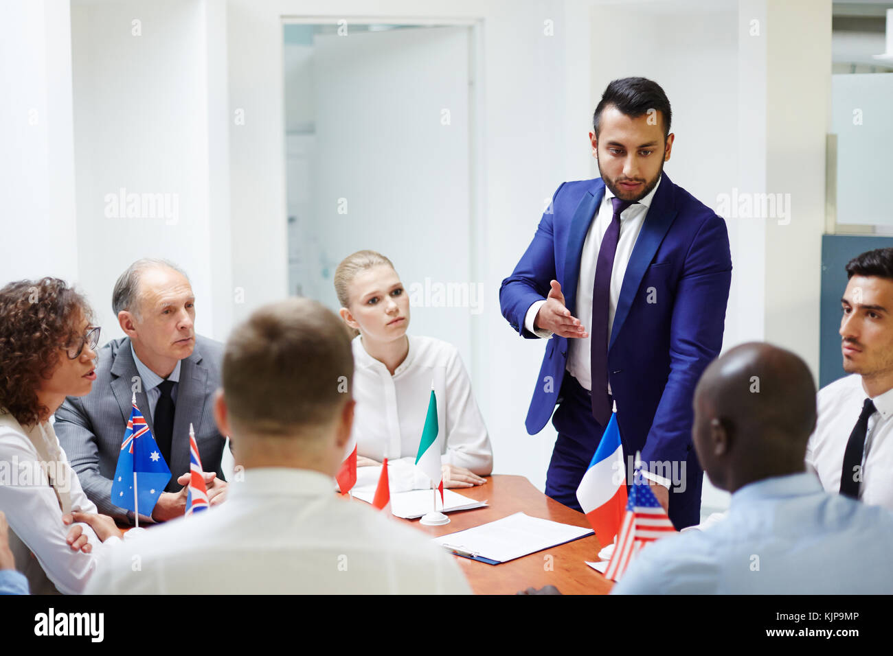 G7 colleagues hi-res stock photography and images - Alamy