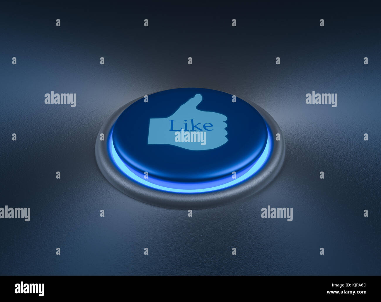 3d like button hi-res stock photography and images - Alamy