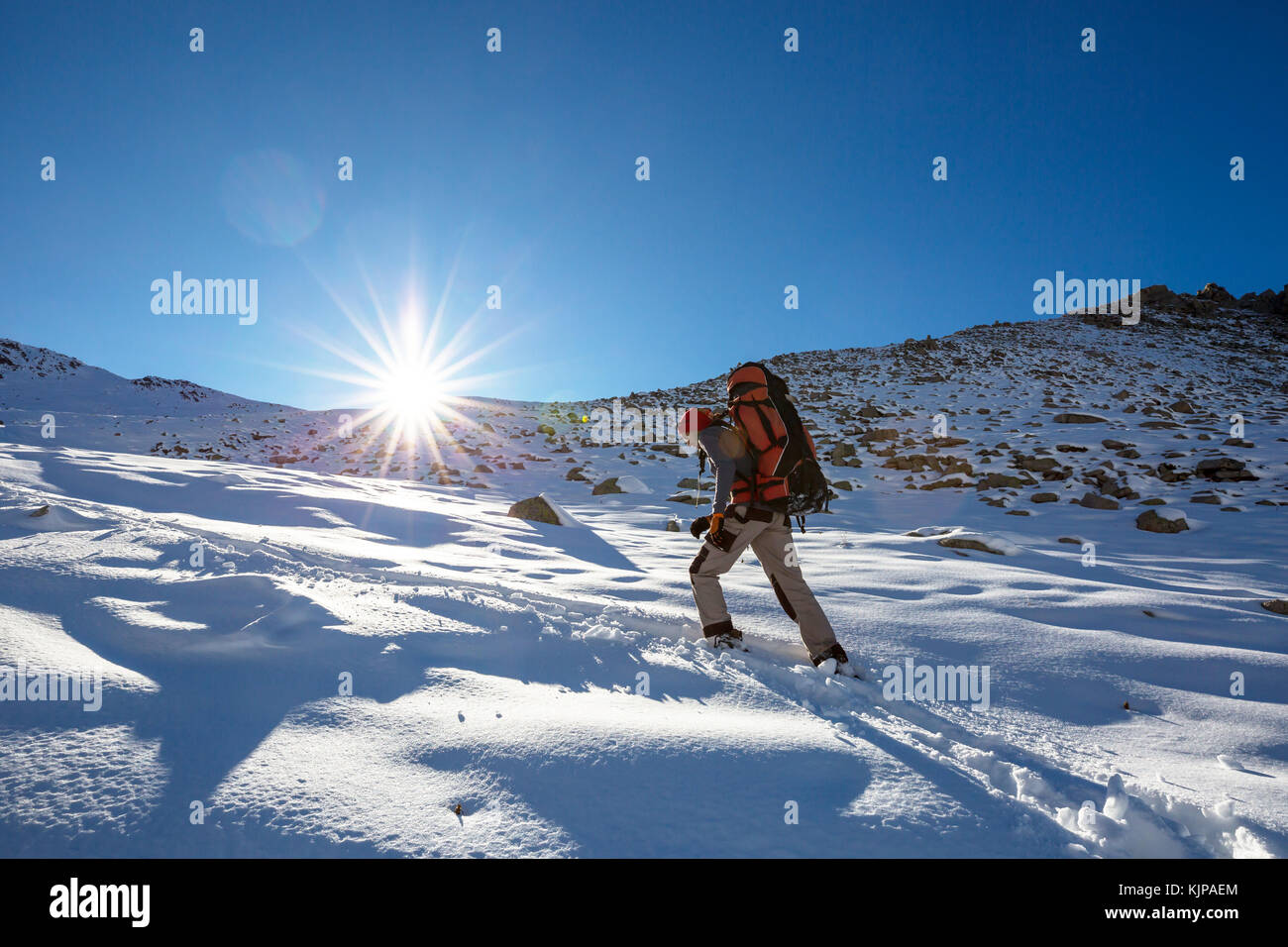 Hike in Kackar Mountains in eastern Turkey, autumn season Stock Photo ...