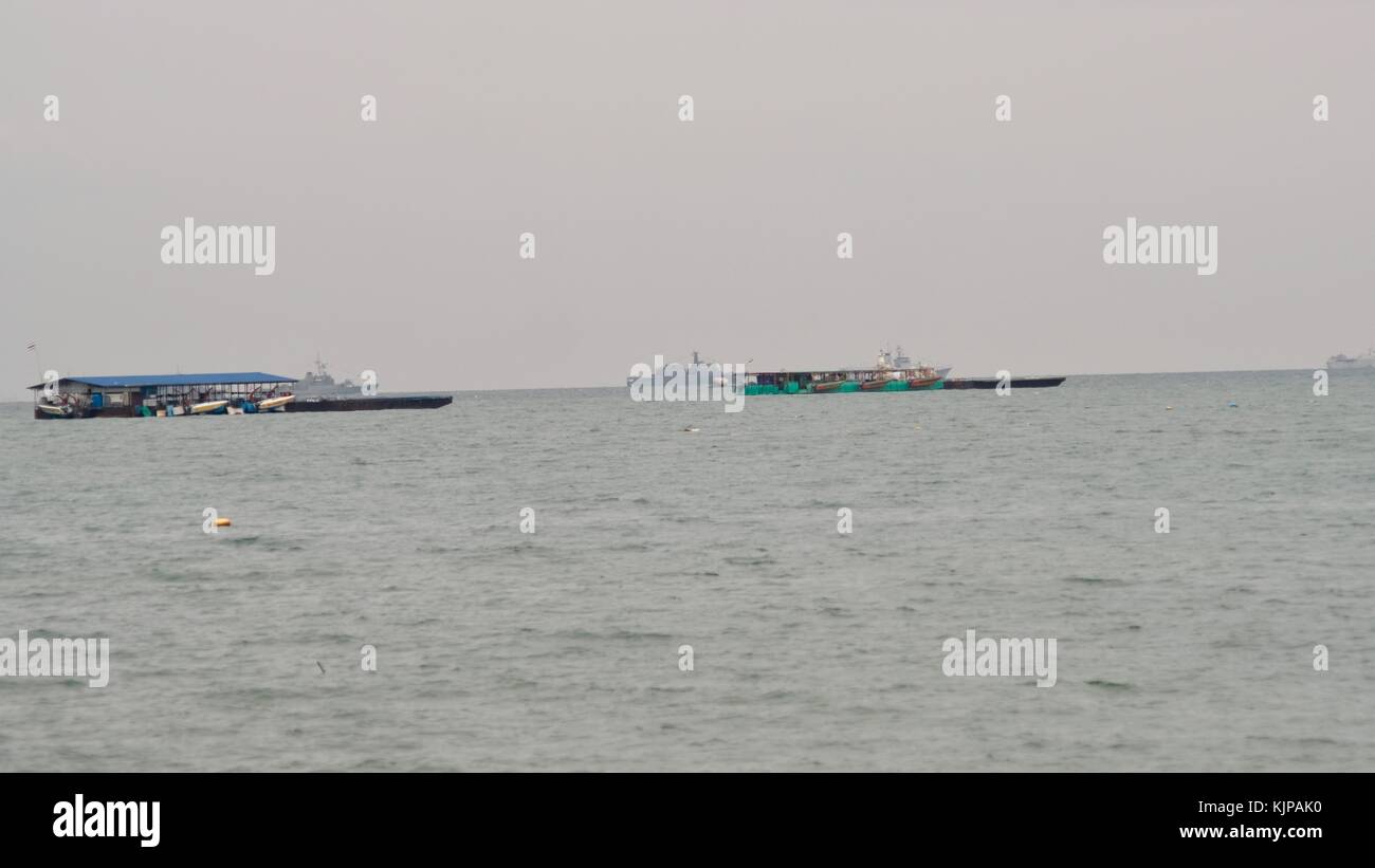 50th anniversary ASEAN International Fleet Review 2017 Navy ships in ...