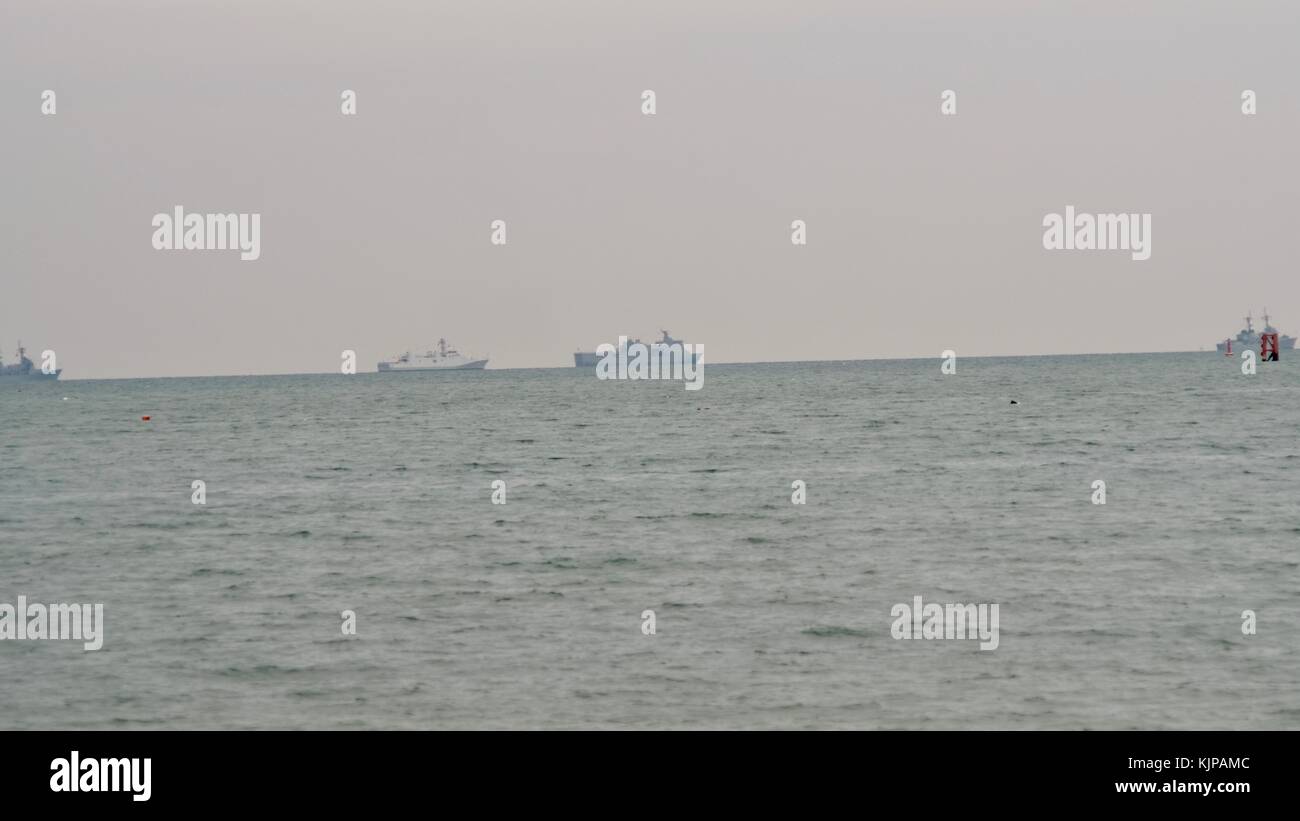 50th anniversary ASEAN International Fleet Review 2017 Navy ships in ...