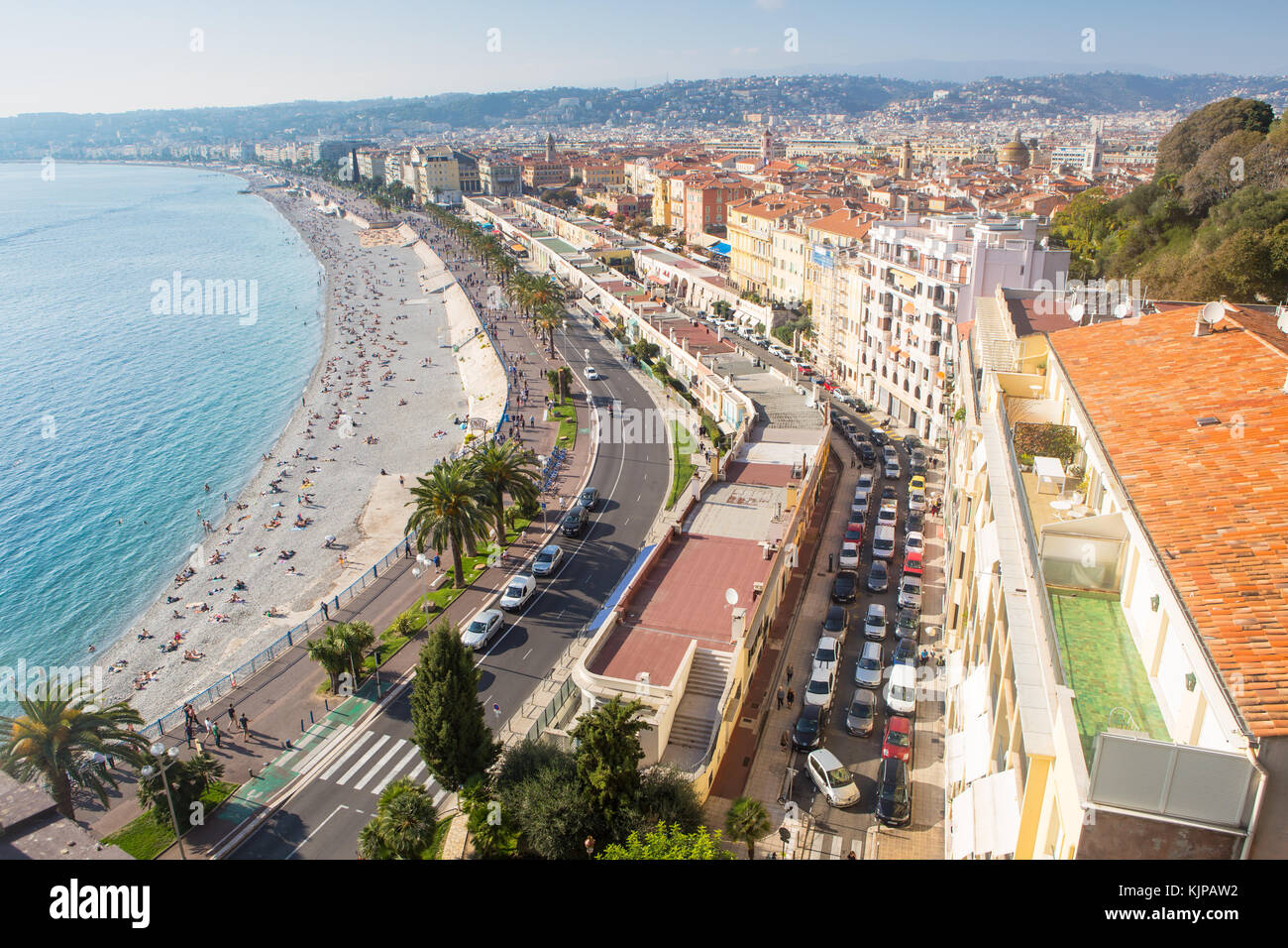 Scenic view coast nice hi-res stock photography and images - Alamy